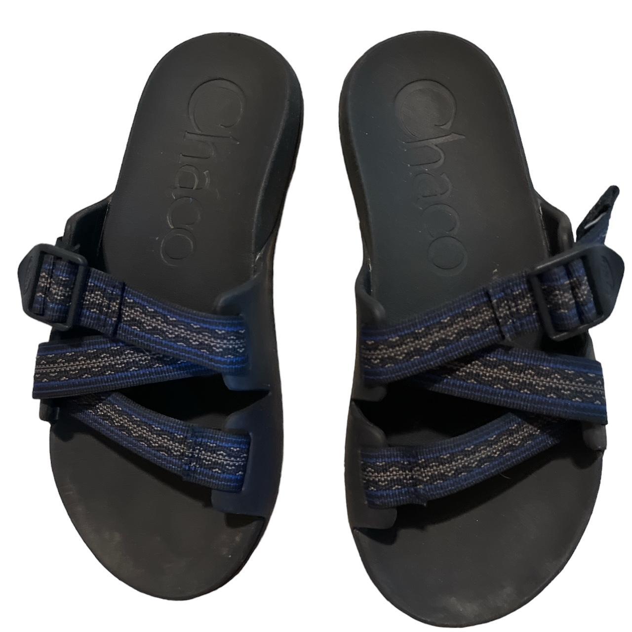 Chaco Chillos slide sandals 100% Polyester woven... - Depop
