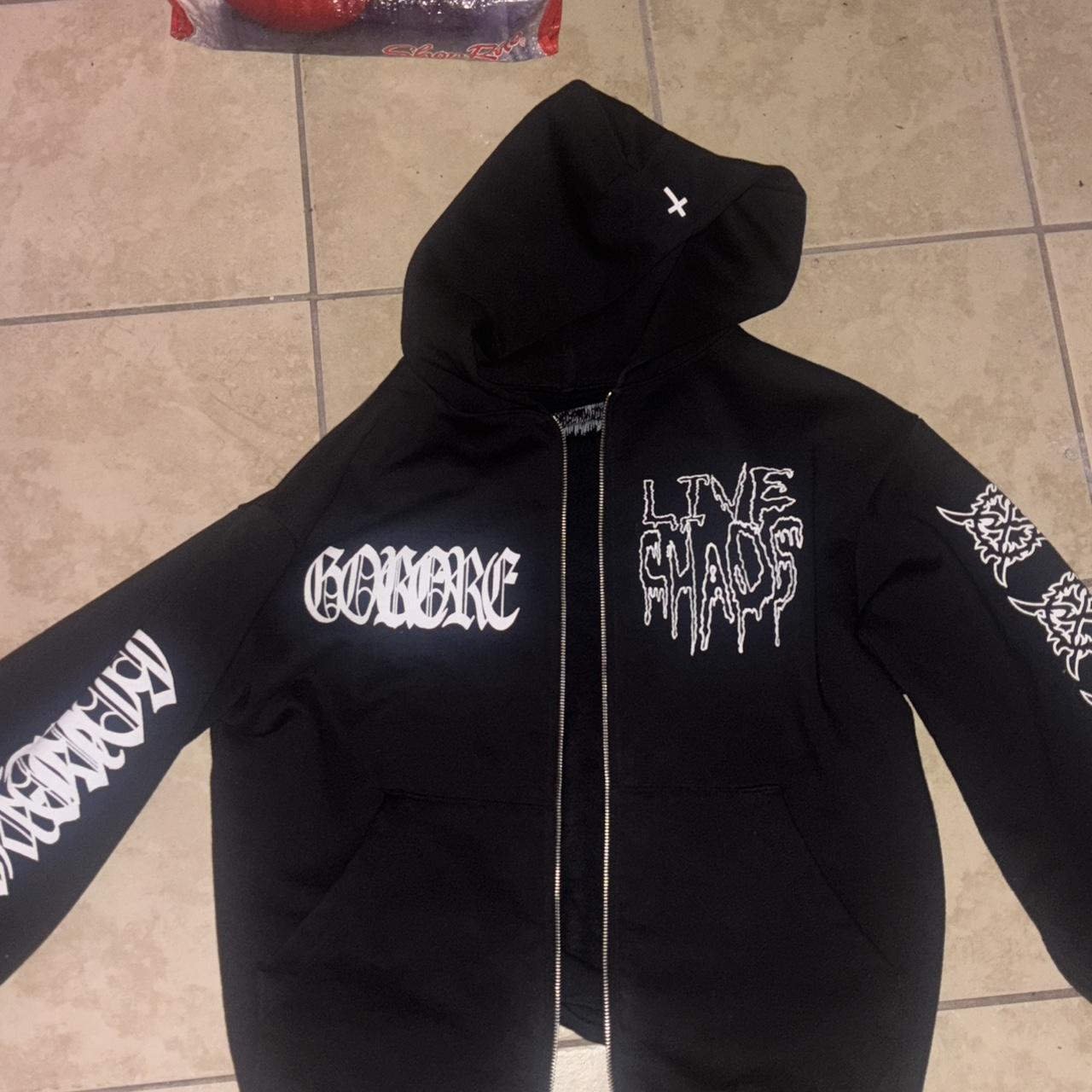 Ken Carson Live Chaos Zip Lowkey rare bought back in... | Depop