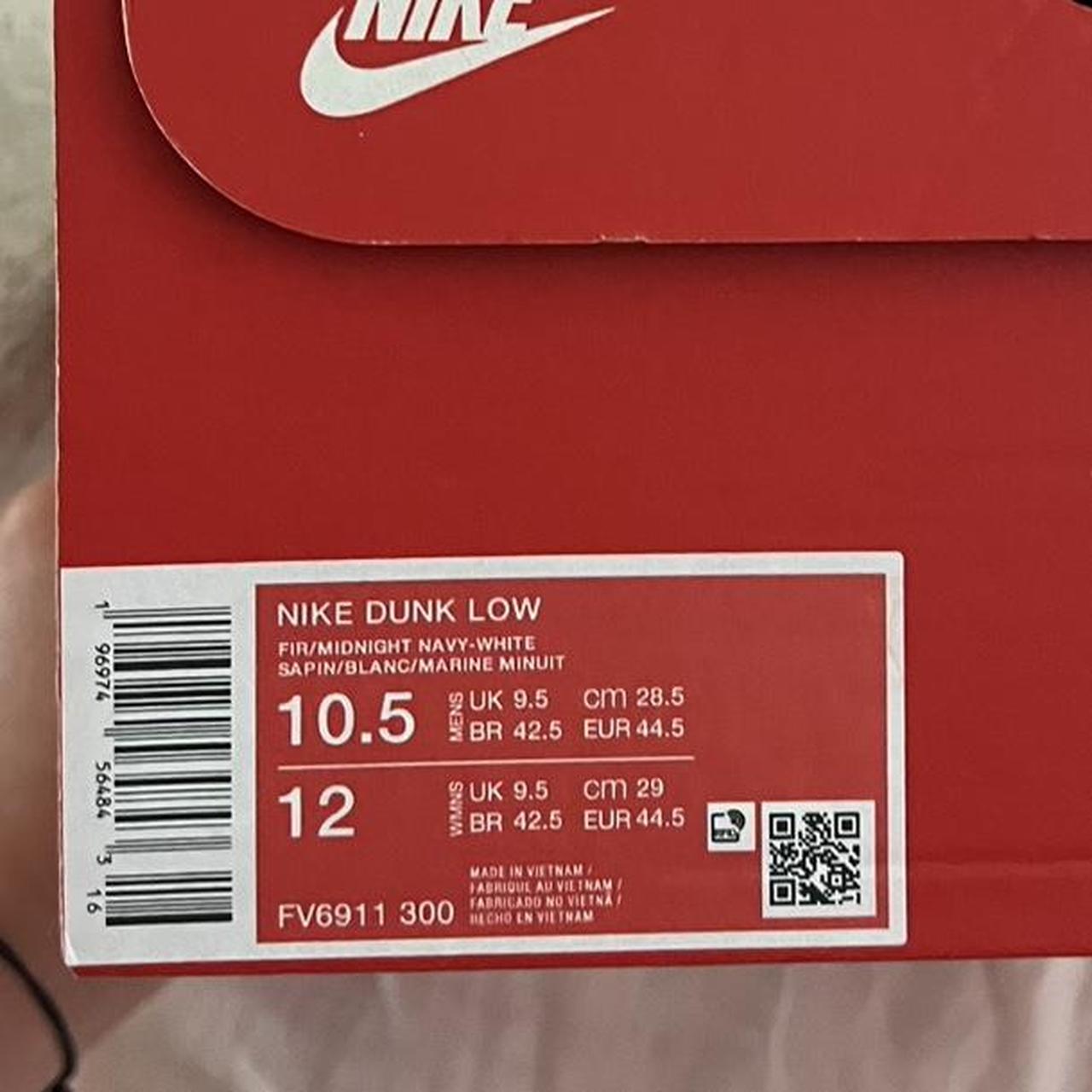 Nike Dunk Low SE Navy/forest green #sneakers #dunks... | Depop