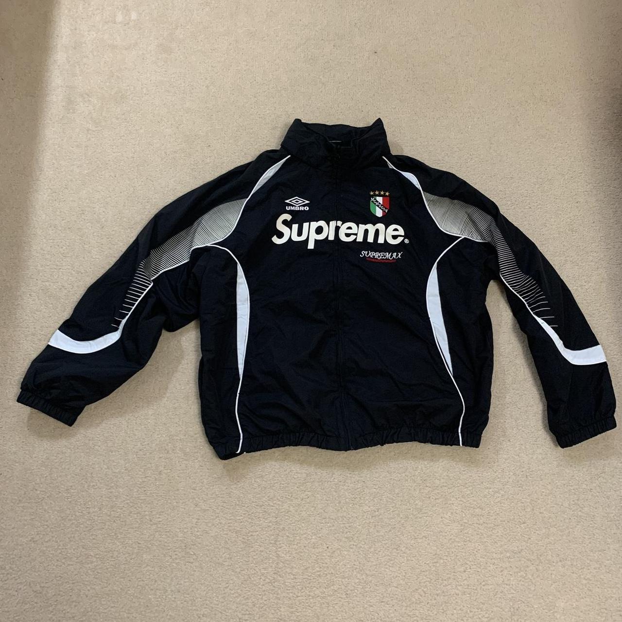 Supreme x Umbro Italia Tracksuit Top. Excellent... - Depop