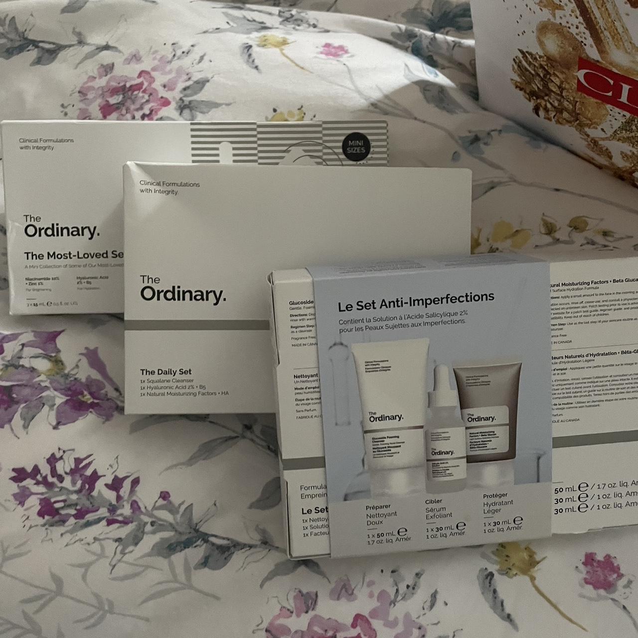 All three The Ordinary sets for €25 includes €6... - Depop