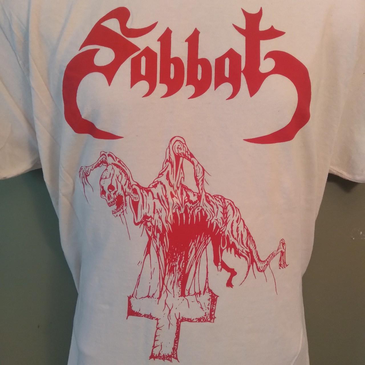 Sabbat Japanese black metal t-shirt... - Depop
