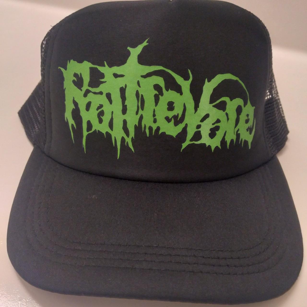 ROTTREVORE HAT mesh trucker hat #deathmetal... - Depop