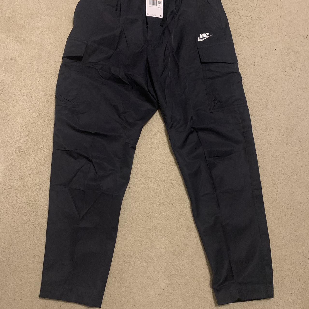 Nike cargo pants with drawstring L mens Brand new... - Depop