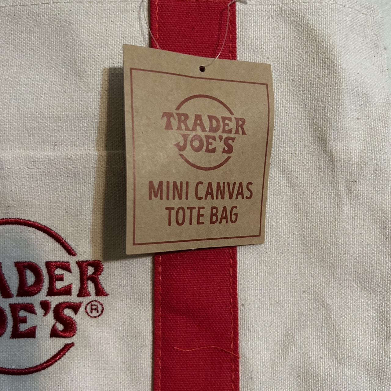 Trader Joe’s original red mini tote bag - Depop