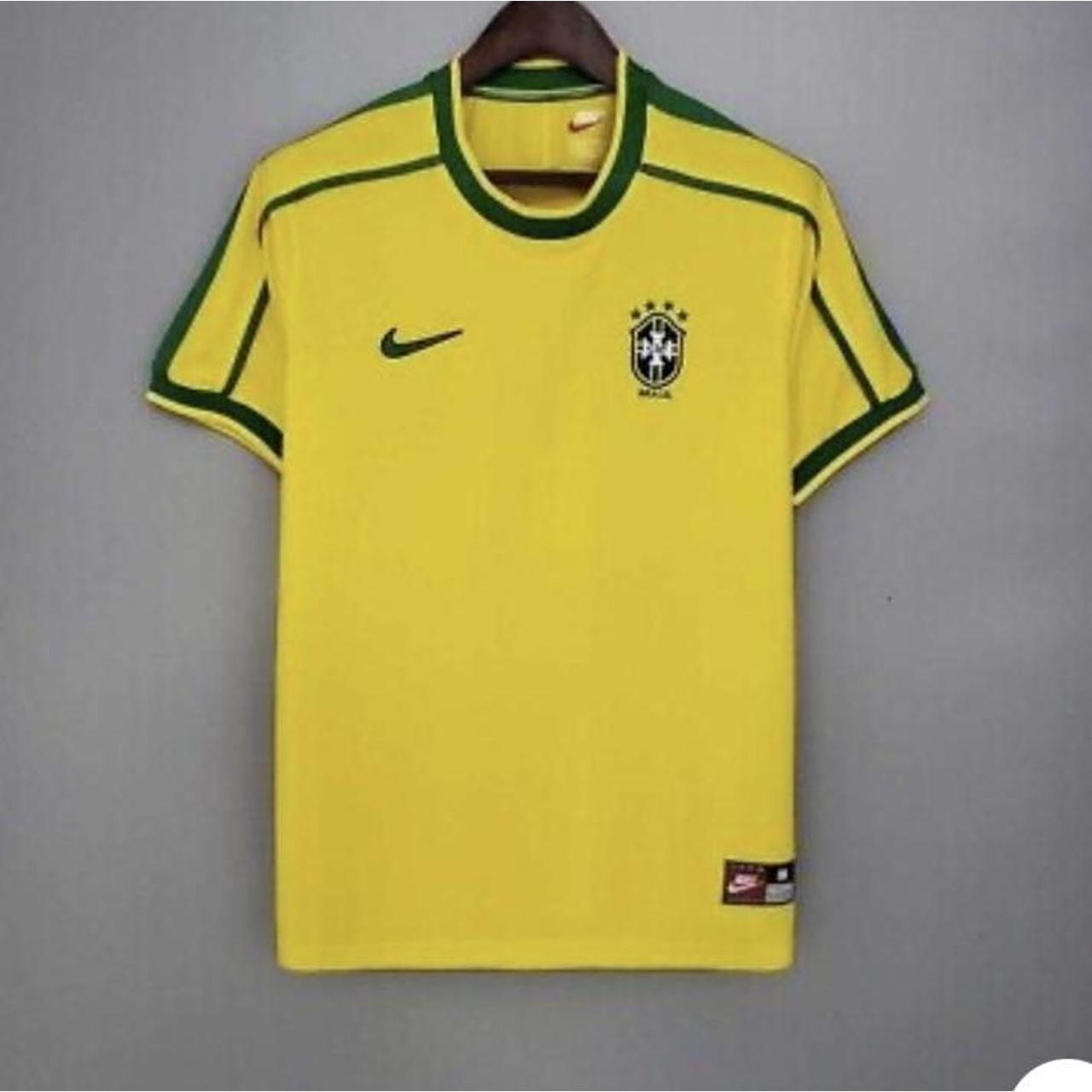 Brazil R9 retro jersey brand new with tag all sizes... - Depop