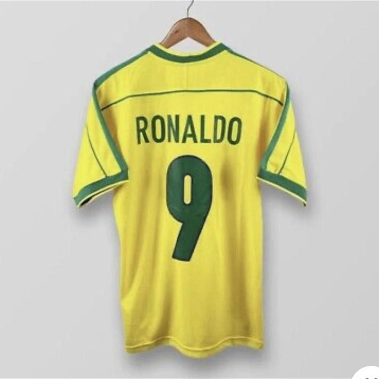 Brazil R9 retro jersey brand new with tag all sizes... - Depop