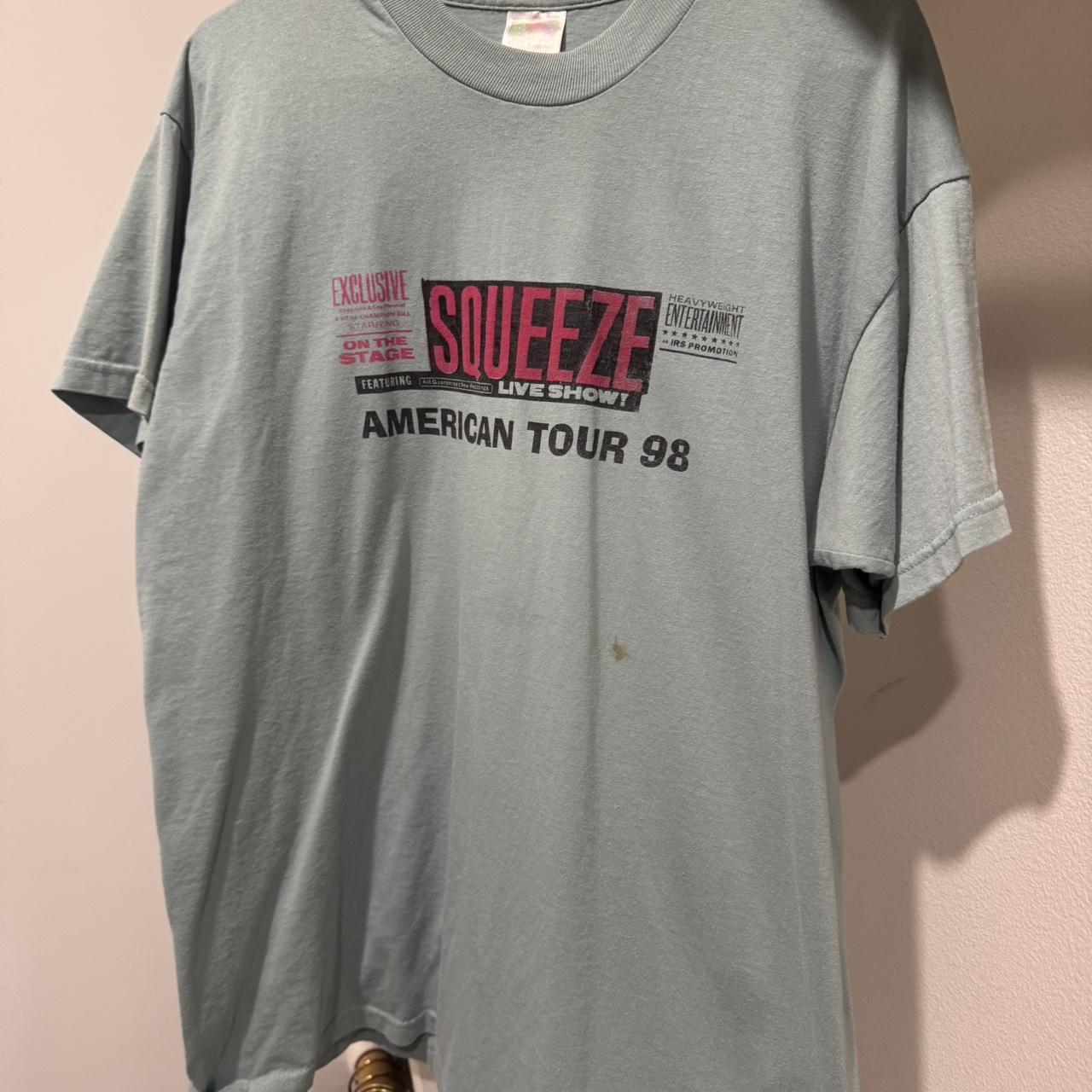 1998 American Tour 98 Squeeze band tee bandtee | Depop