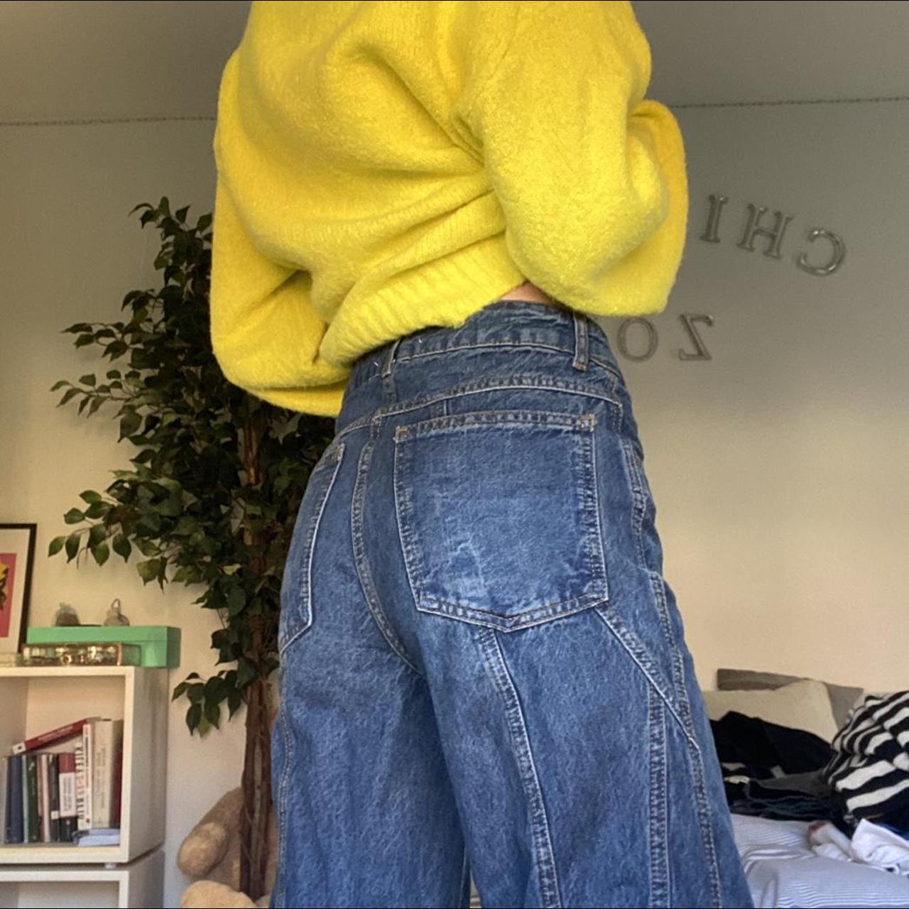Zara Straight Leg Jeans Such An Incredible Fit So Depop