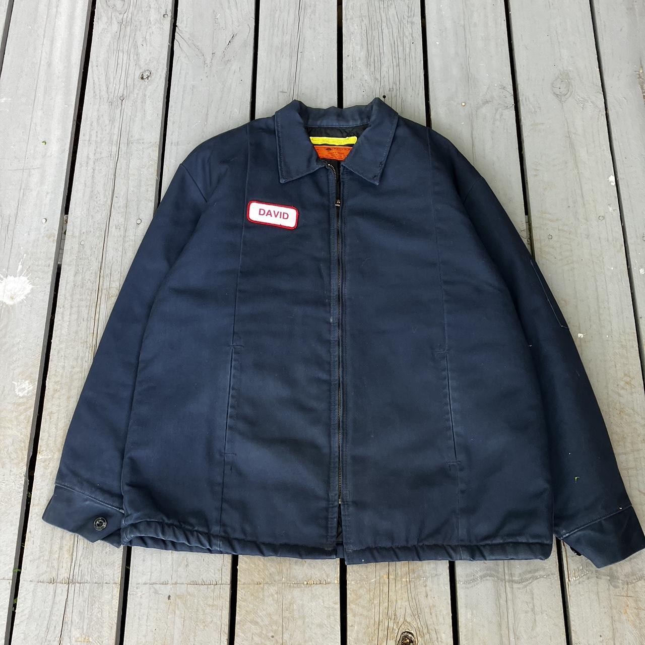 Red kap carhartt esk work jacket. Great condition.... - Depop