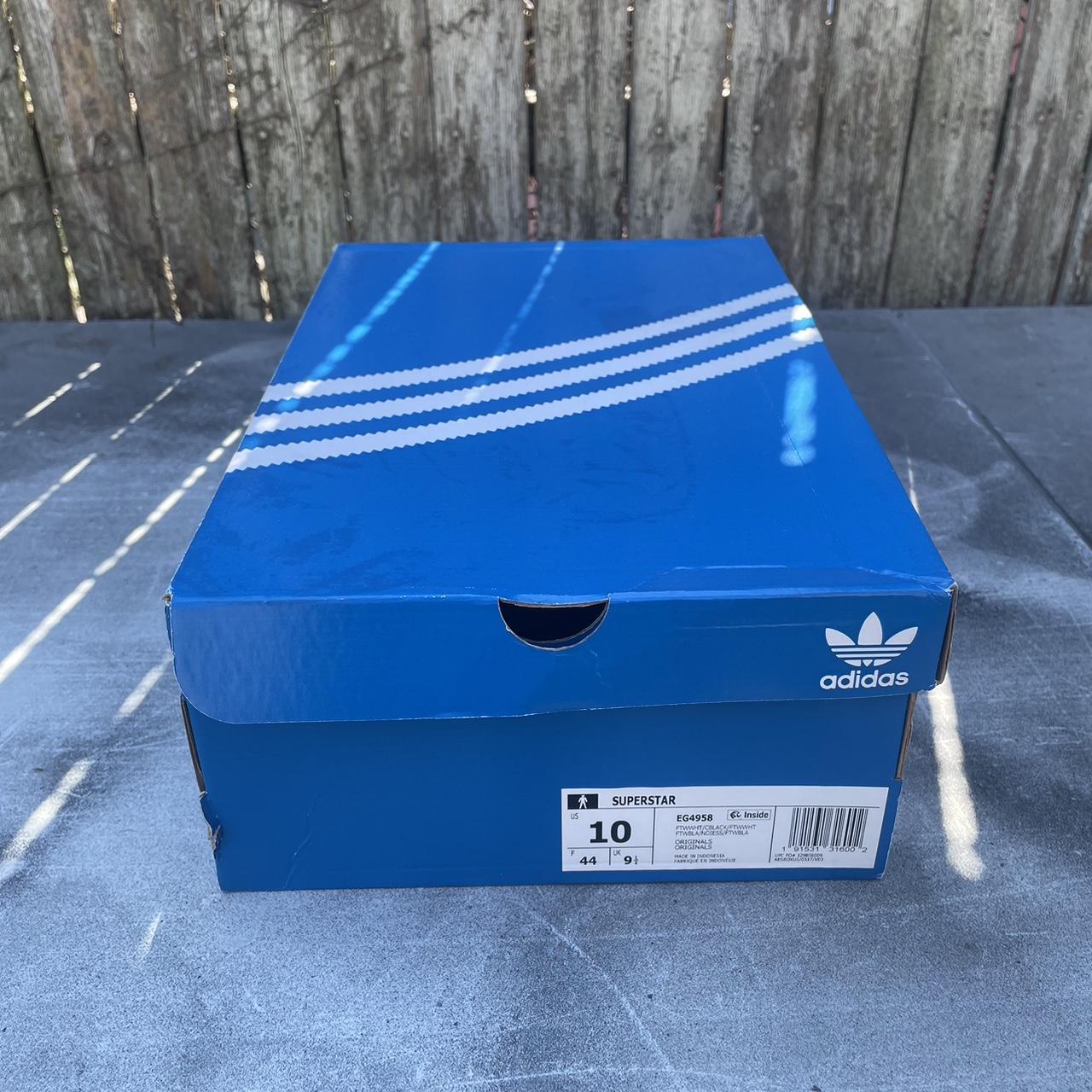 Adidas Classic superstars turtle shell shoes size 10... - Depop