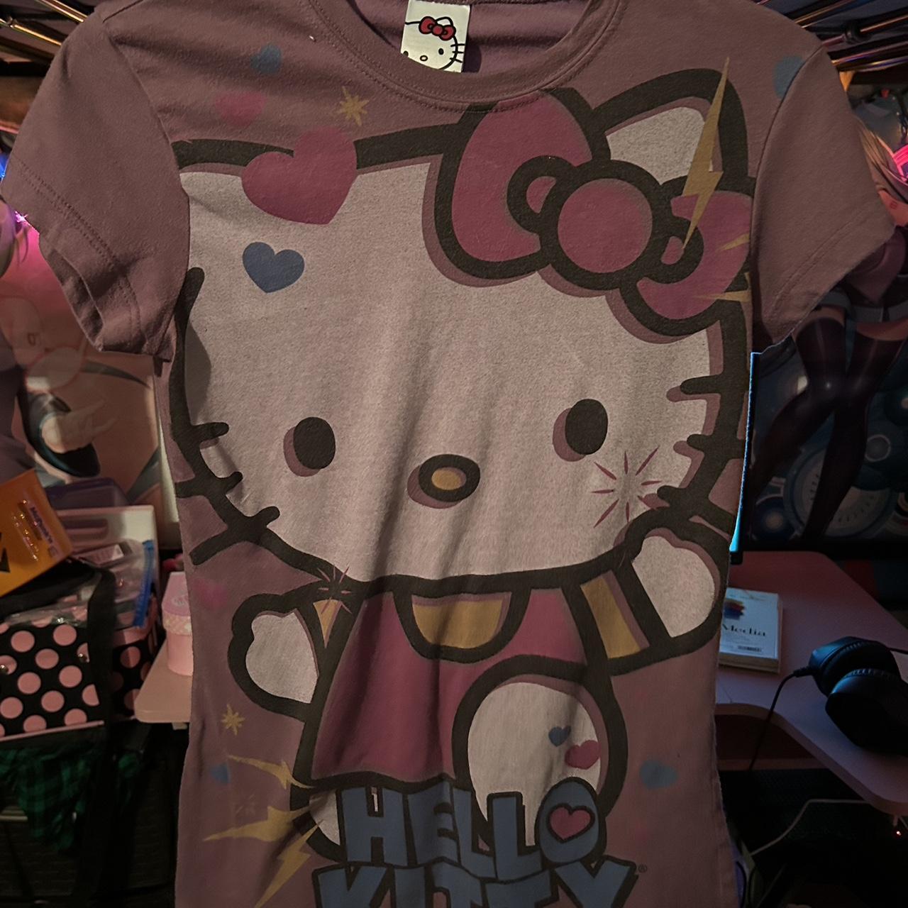 DM BEFORE BUYING !! 🎀 Hello kitty shirt, mighty... - Depop
