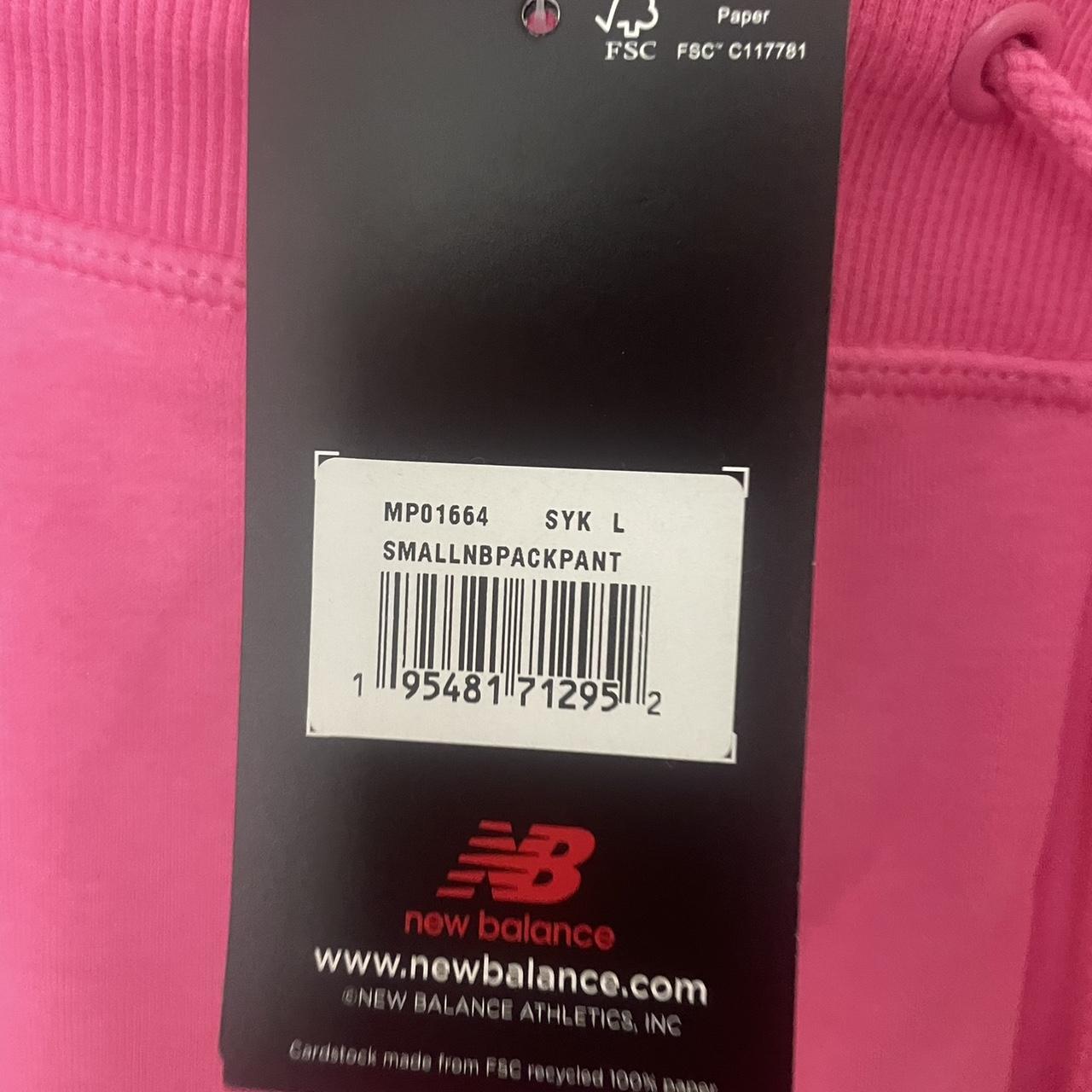 New Balance pink joggers #pinkjoggers - Depop