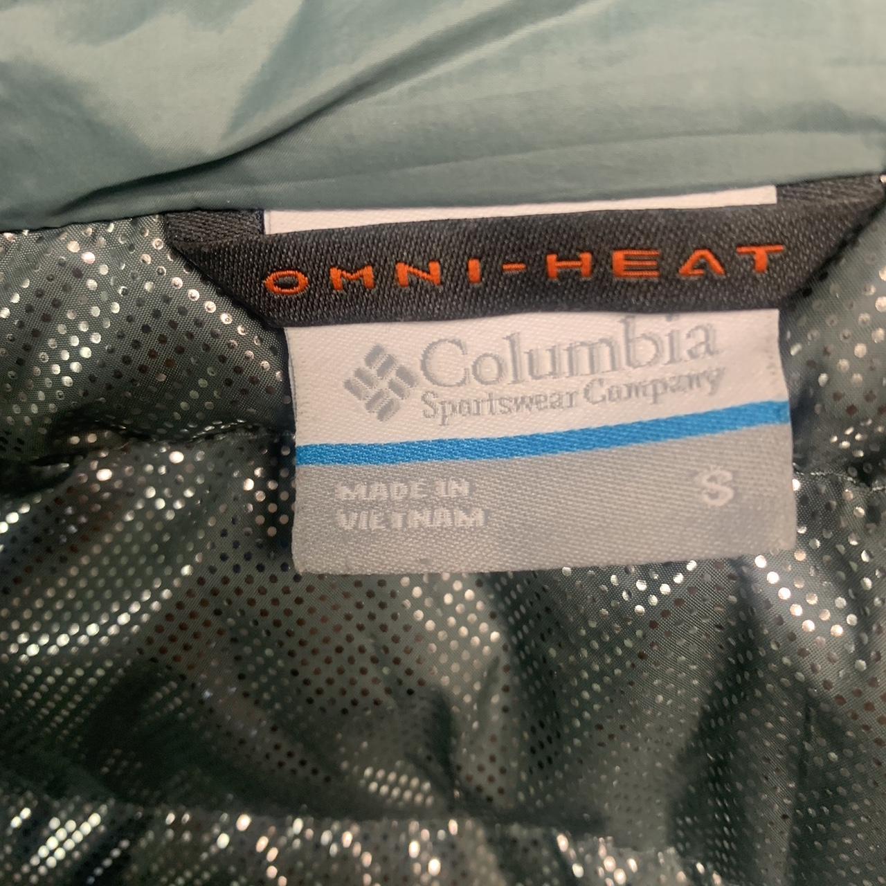 Women’s small green/gray color Colombia jacket.... - Depop