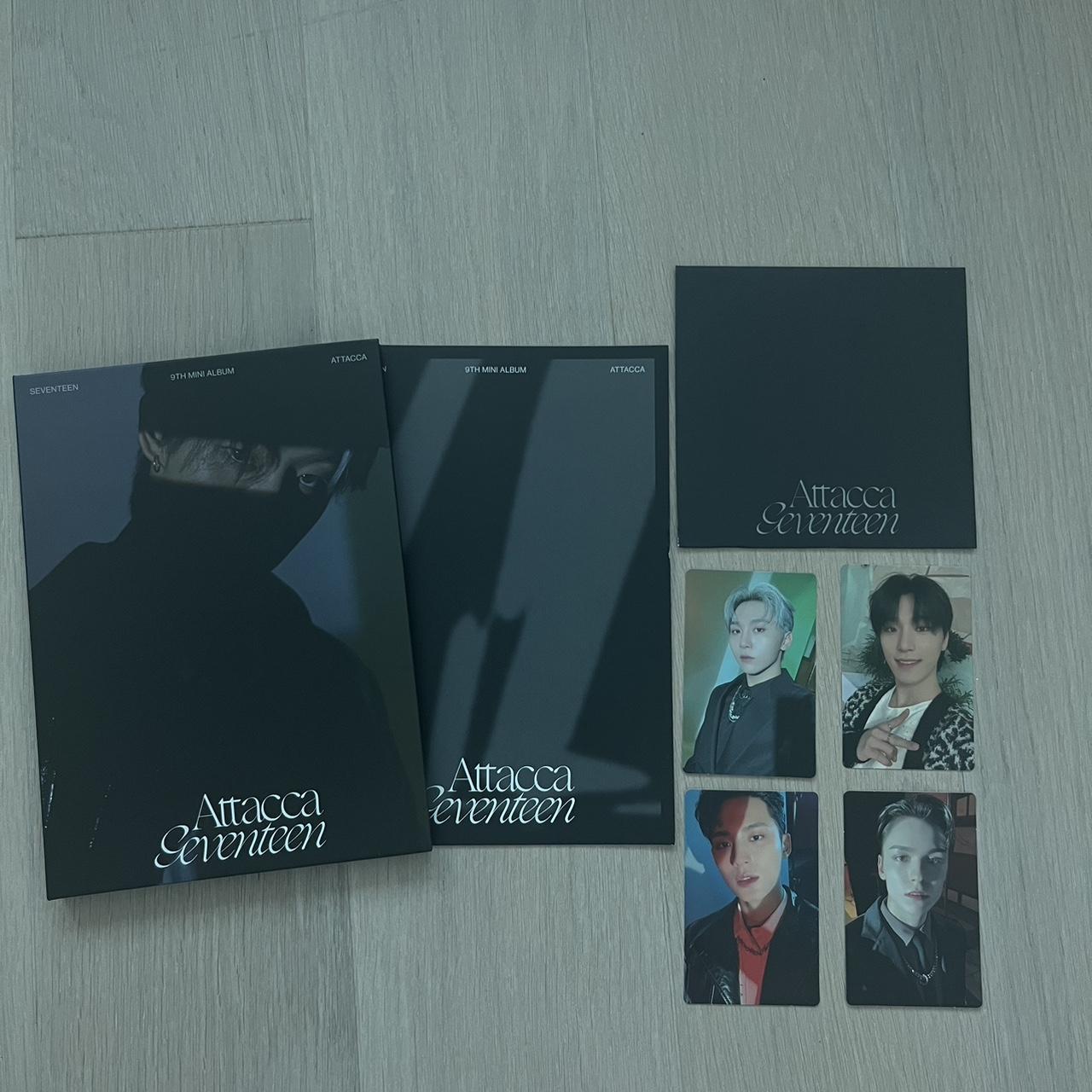 kpop album SEVENTEEN Attacca (version Carat The8) -... - Depop