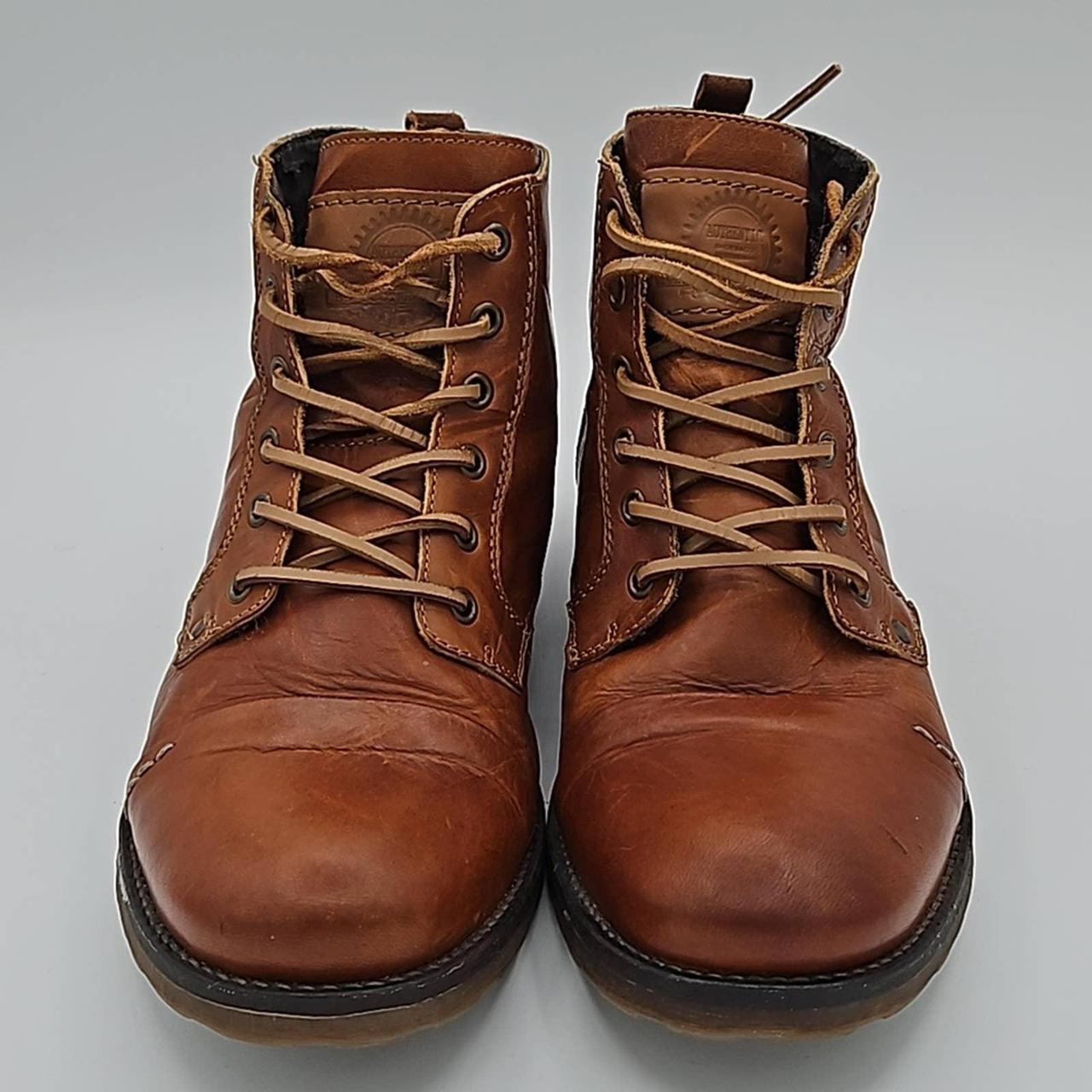 Bull Boxer ‘Delden’ Men’s Leather and Suede Boots... - Depop