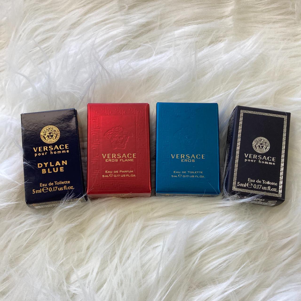 Versace Mens Cologne Gift Bundle of 4 minis 🌹 Mens... - Depop