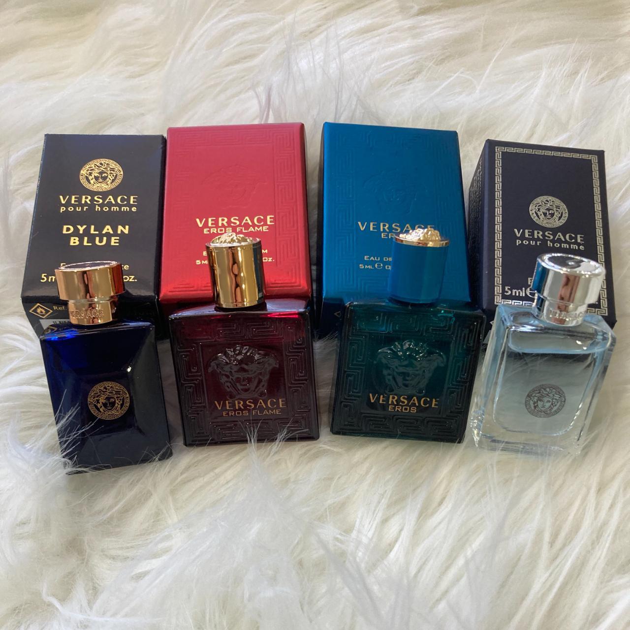 Versace Mens Cologne Gift Bundle of 4 minis 🌹 Mens... - Depop