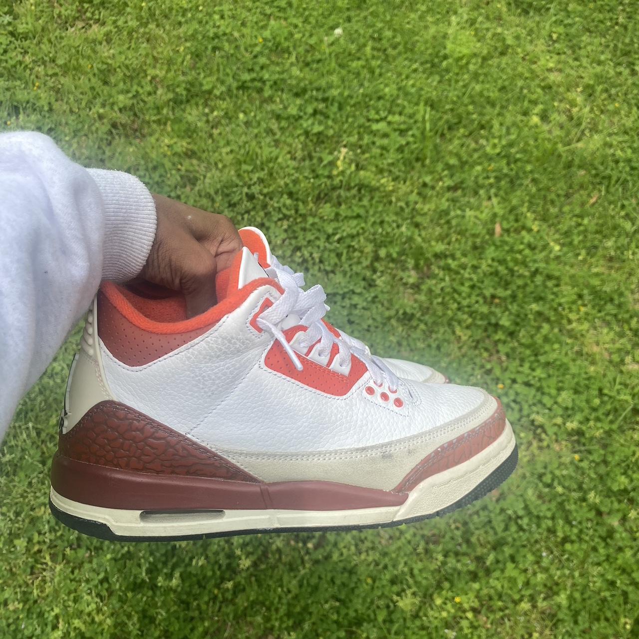 JORDAN 3 MARS STONE 🔥 - size 5.5y (7 in women) -... | Depop