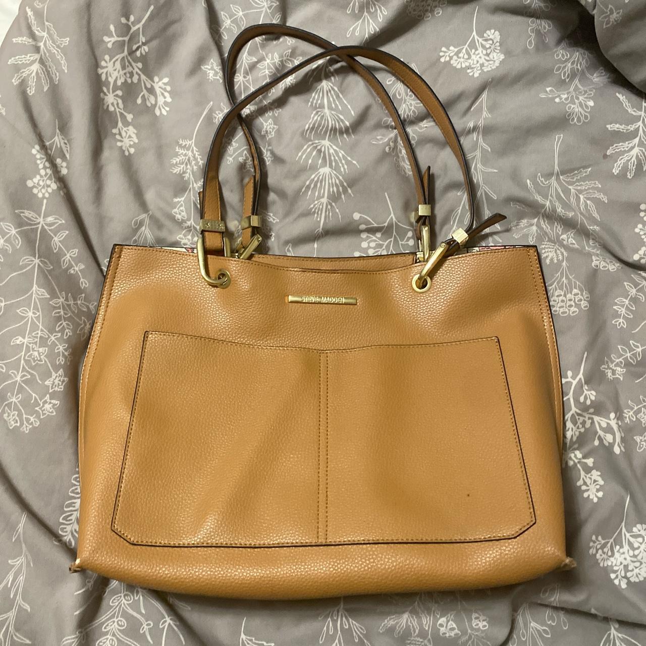 Steven Madden purse / pretty flower design inside! /... - Depop