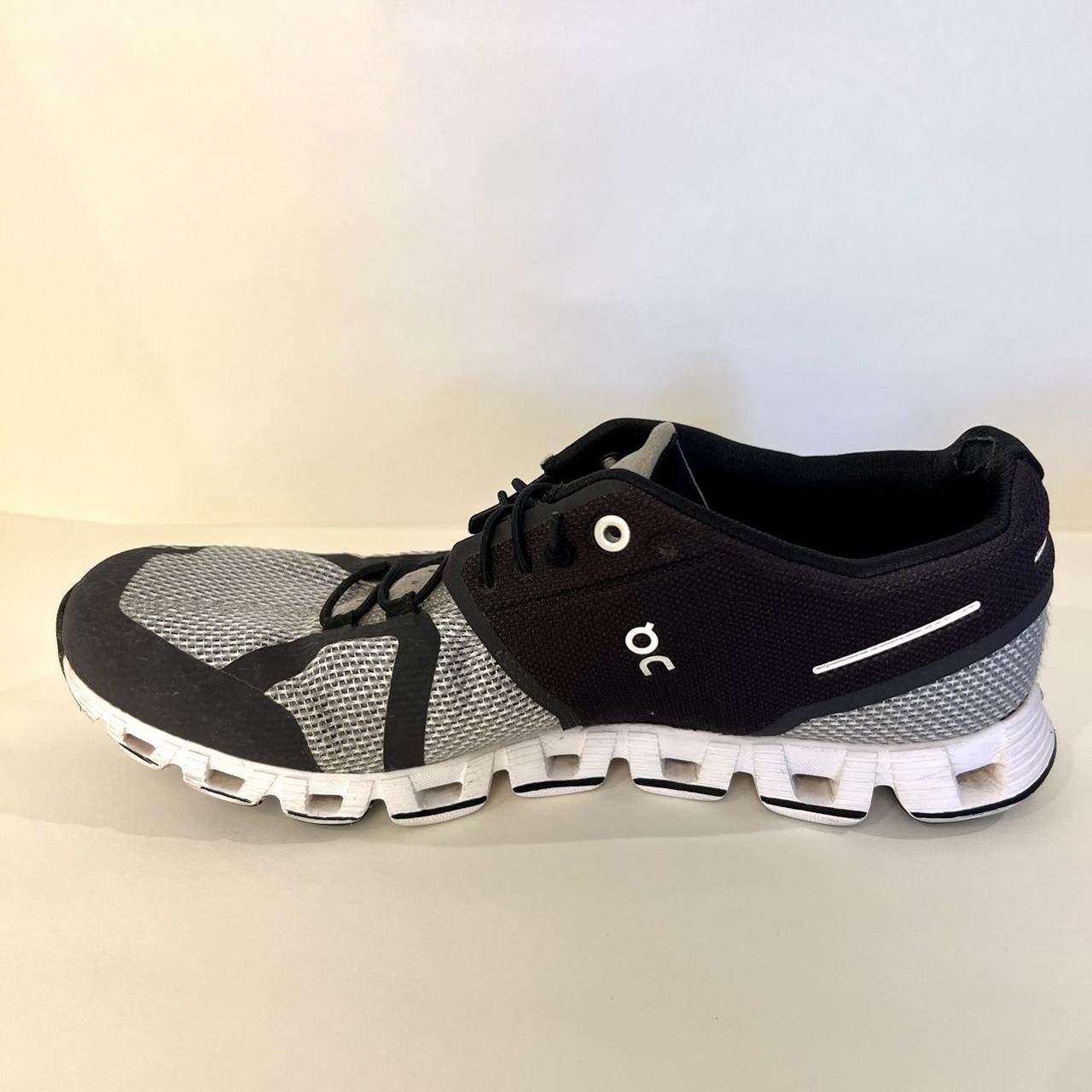 On Running Men’s 7.5 (40.5) black and grey running... - Depop