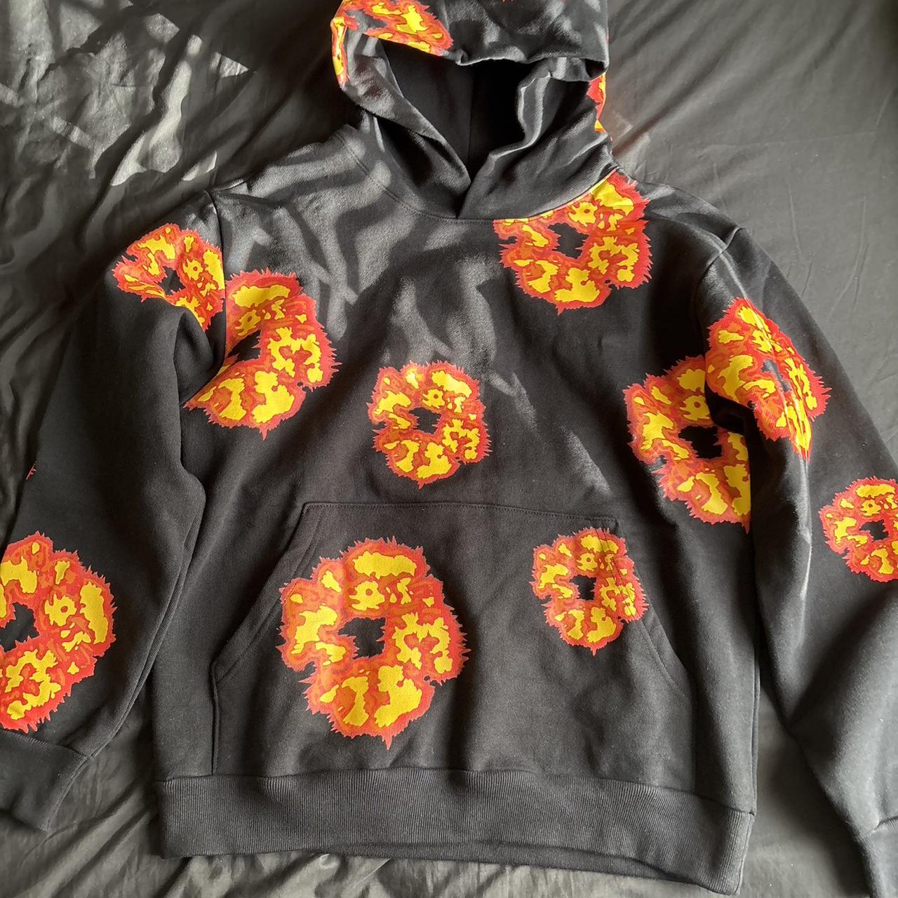 Denim Tears x Offset Wreath Hoodie “Black” - Depop