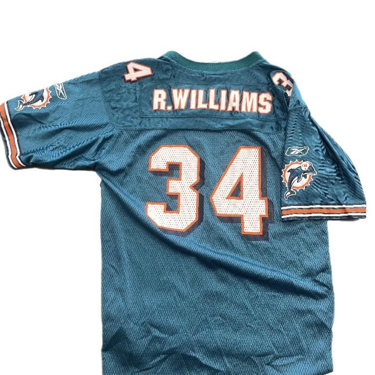 vintage ricky williams dolphins jersey #dolphins... - Depop