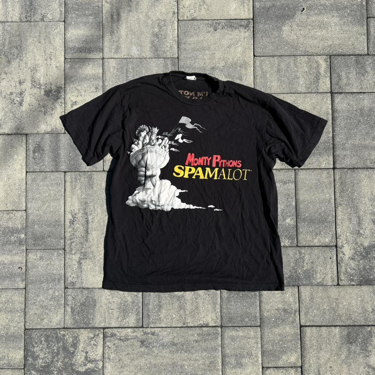 Vintage Monty spamalot graphic t #vintage #depop - Depop