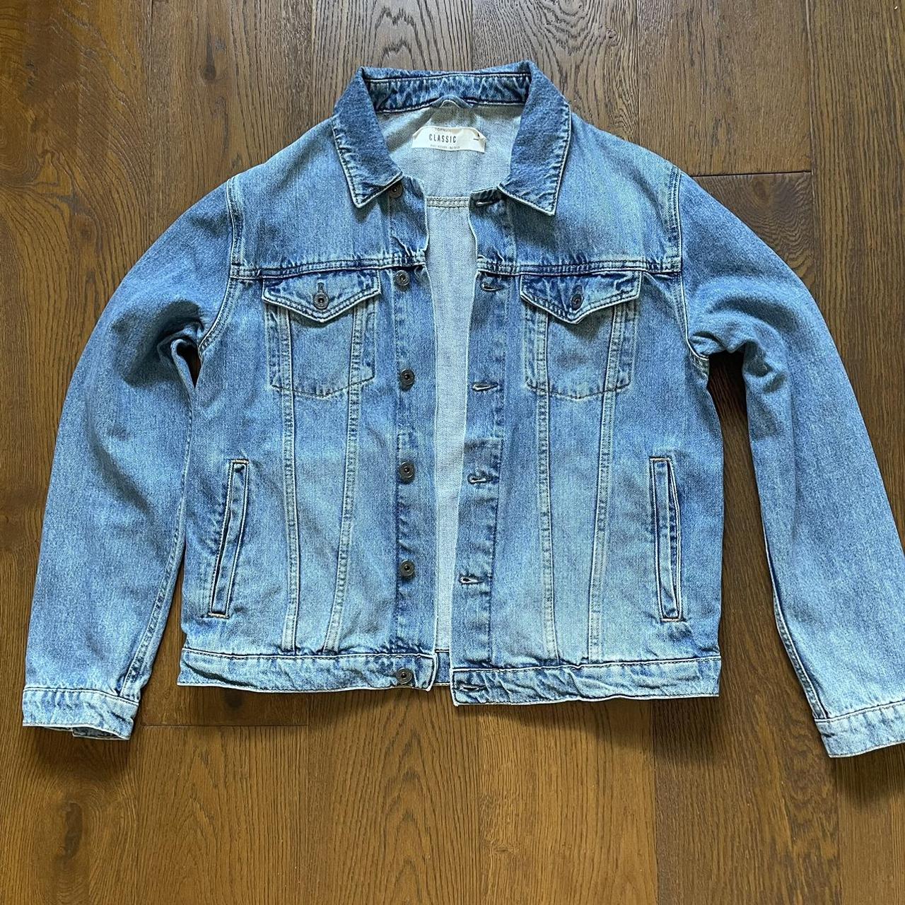 Men’s Topman denim jacket. Quite old but barely... - Depop