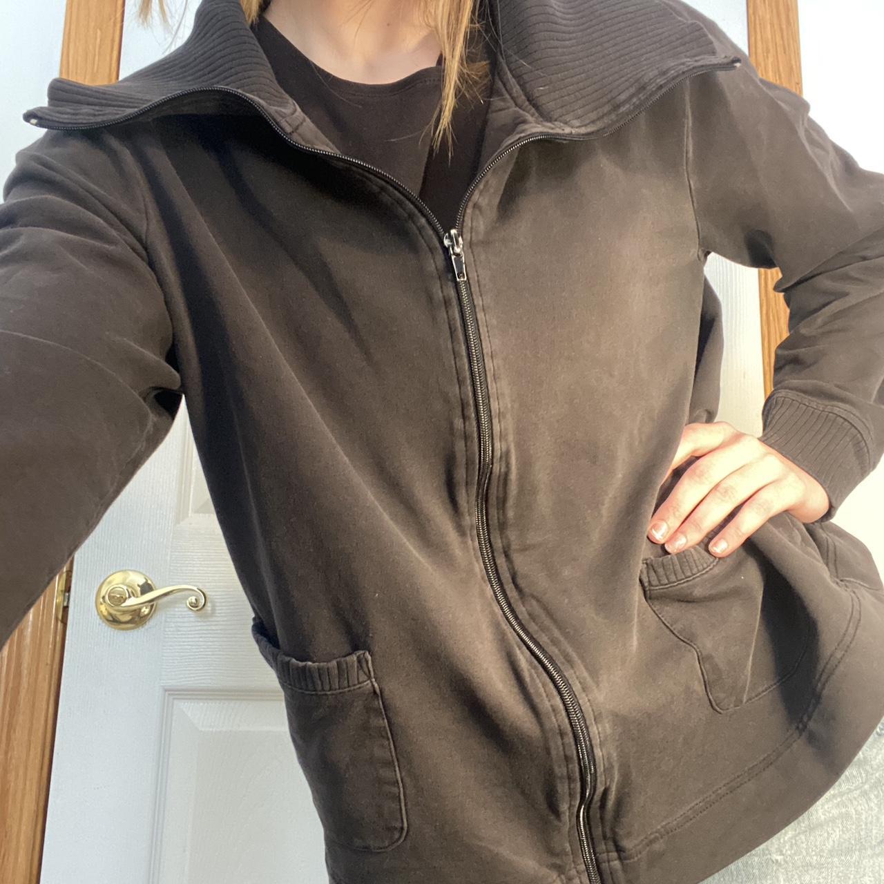 white stag black jacket size xl sleeve-21” length-23” - Depop