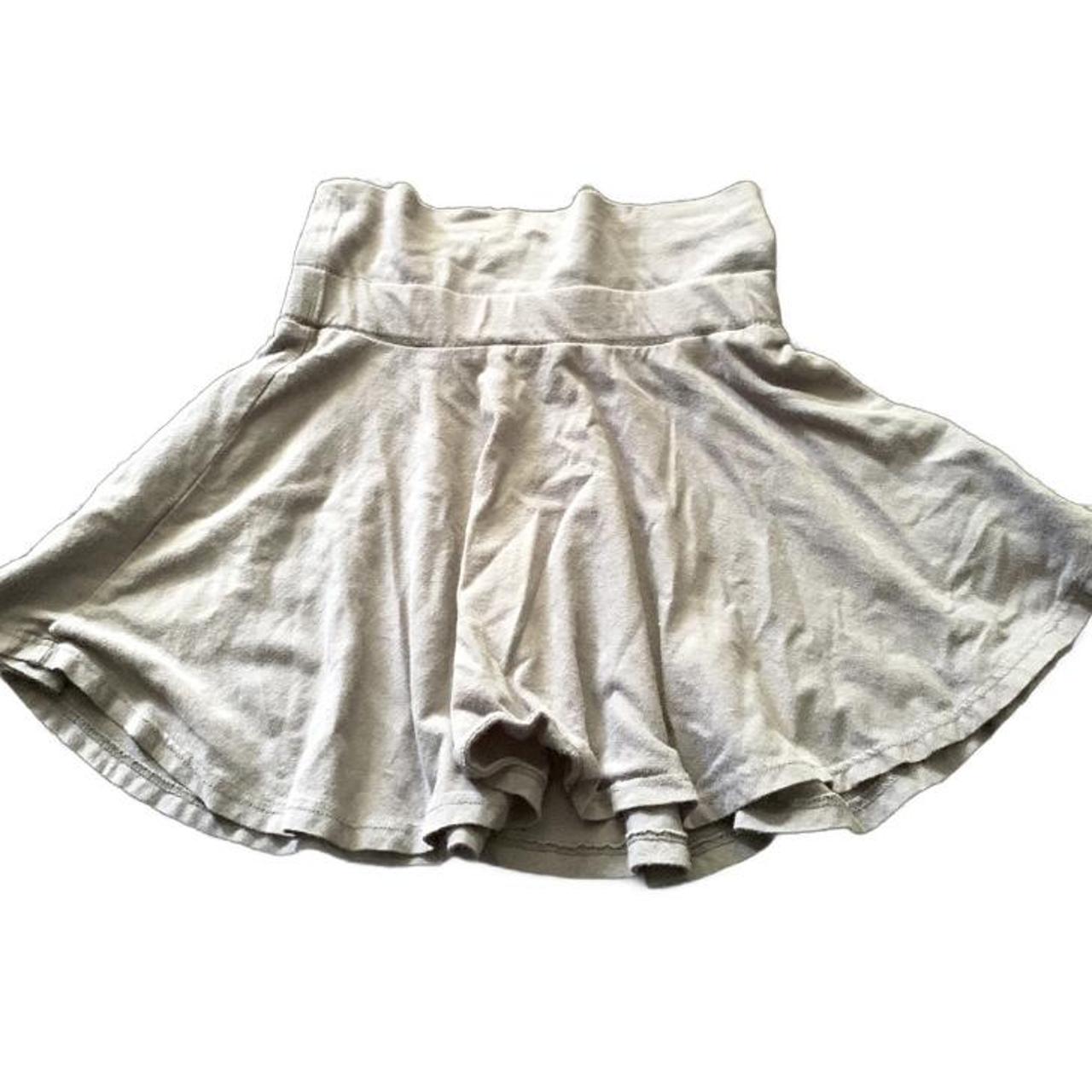 -super mini grey y2k skirt size xxs -same day... - Depop