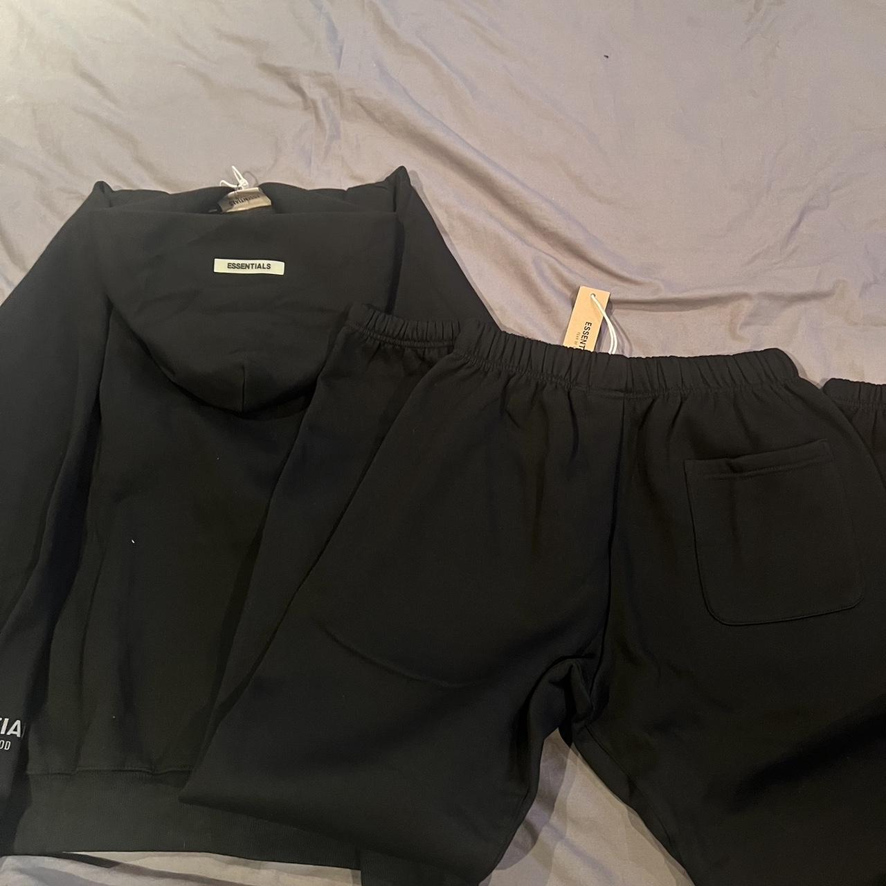 ESSENTIALS FULL-TRACKSUIT BLACK⚫️ BRAND NEW TAGS... - Depop