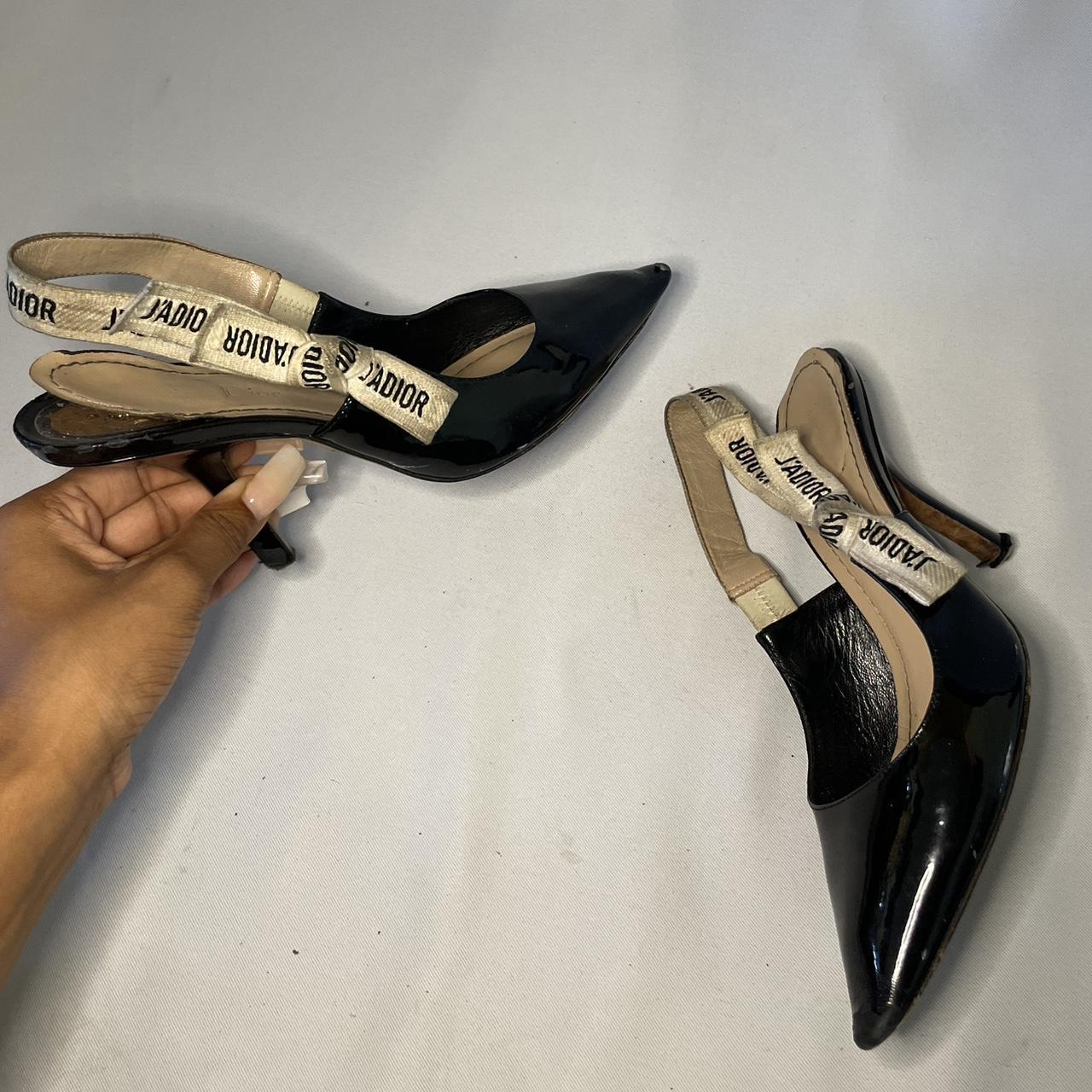 Very worn authentic Dior heels Bought for 1050 Size... - Depop