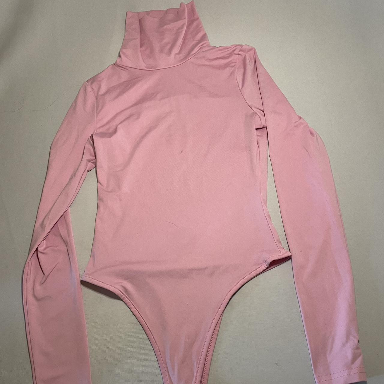 Pink bodysuits $10 each Very comfy material Size S - Depop