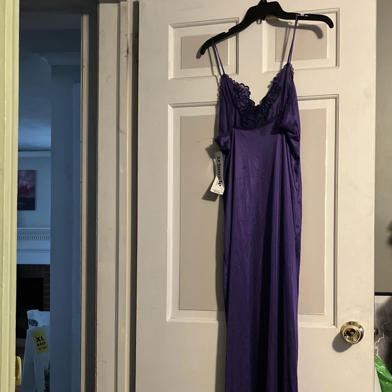 Triangle lingerie, vintage, long lingerie dress is a... - Depop