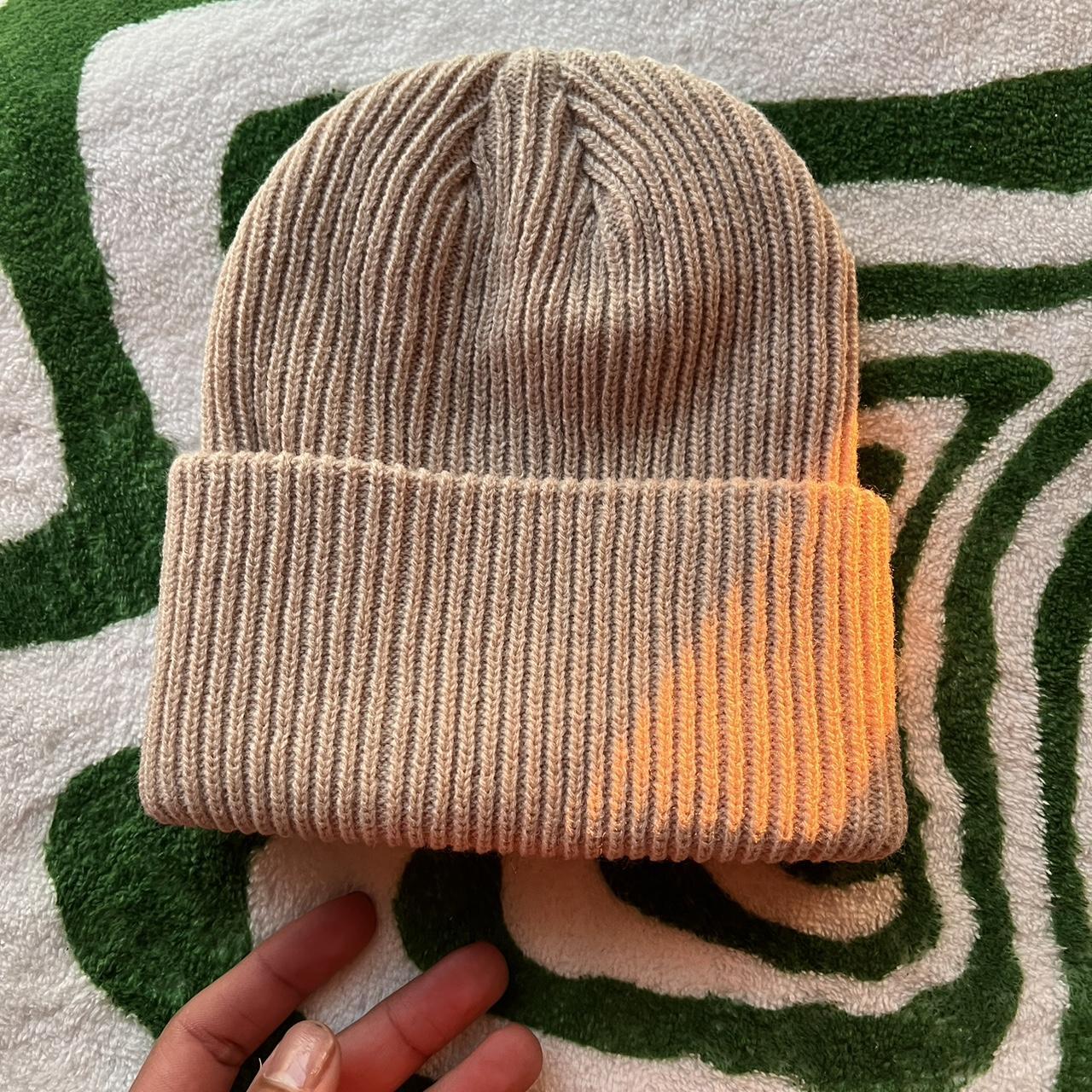 Moncler Beanie “Tan” - Depop