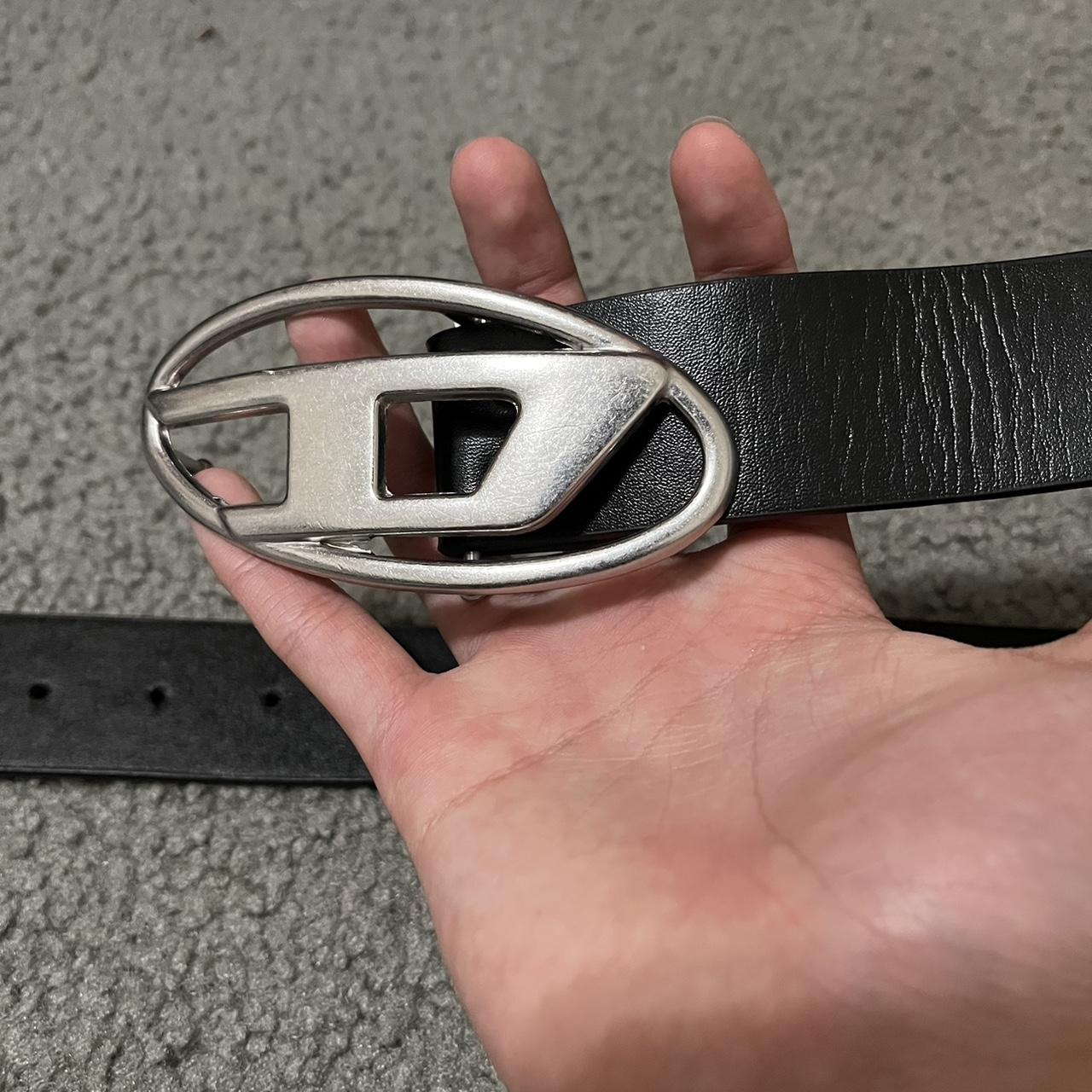 D-fashion diesel belt Leather already broken - Depop