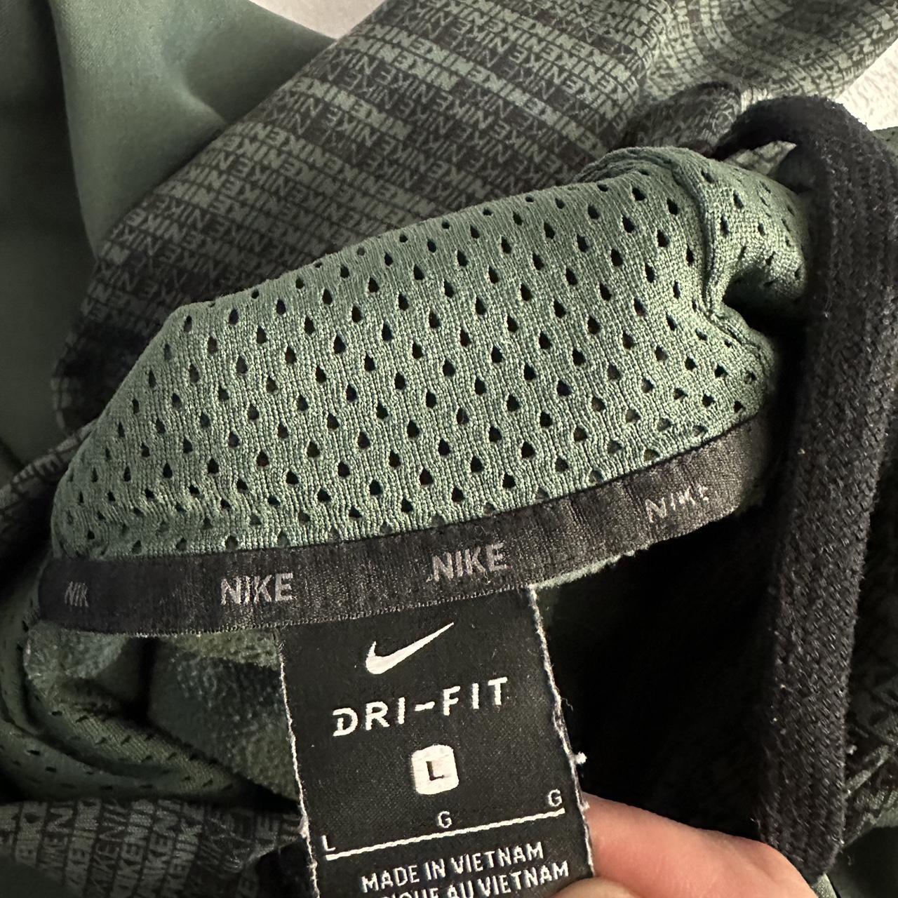 Green vintage nike hoodie - Depop