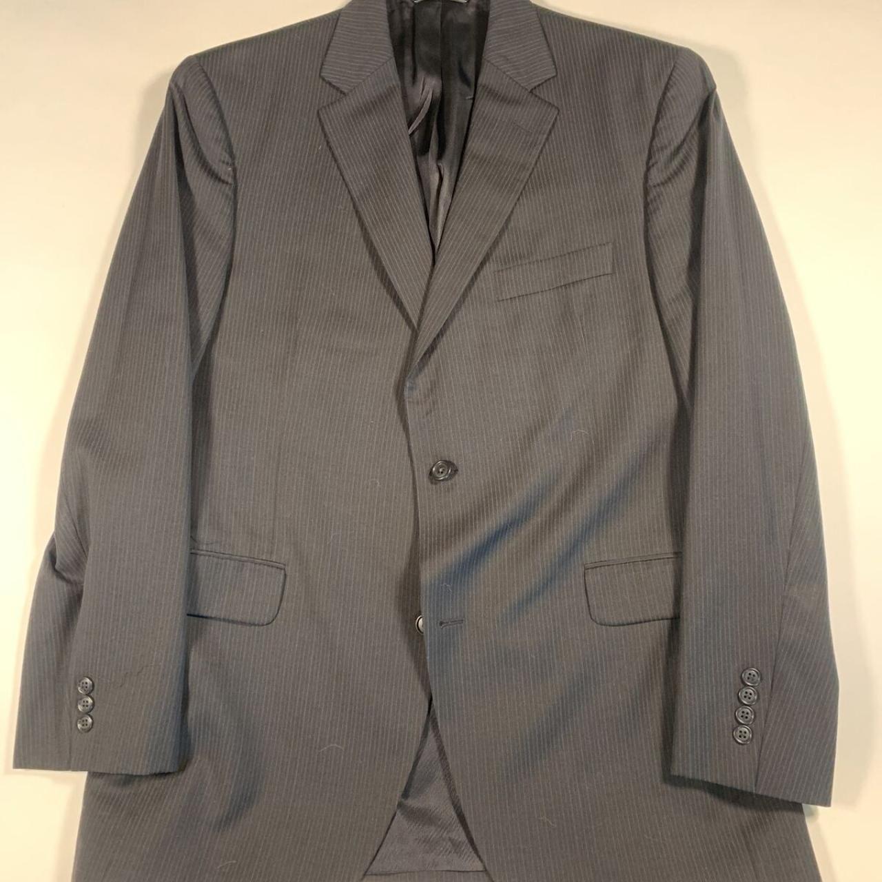 Sophisticated Jack Victor Blazer Sport Coat in Black... - Depop