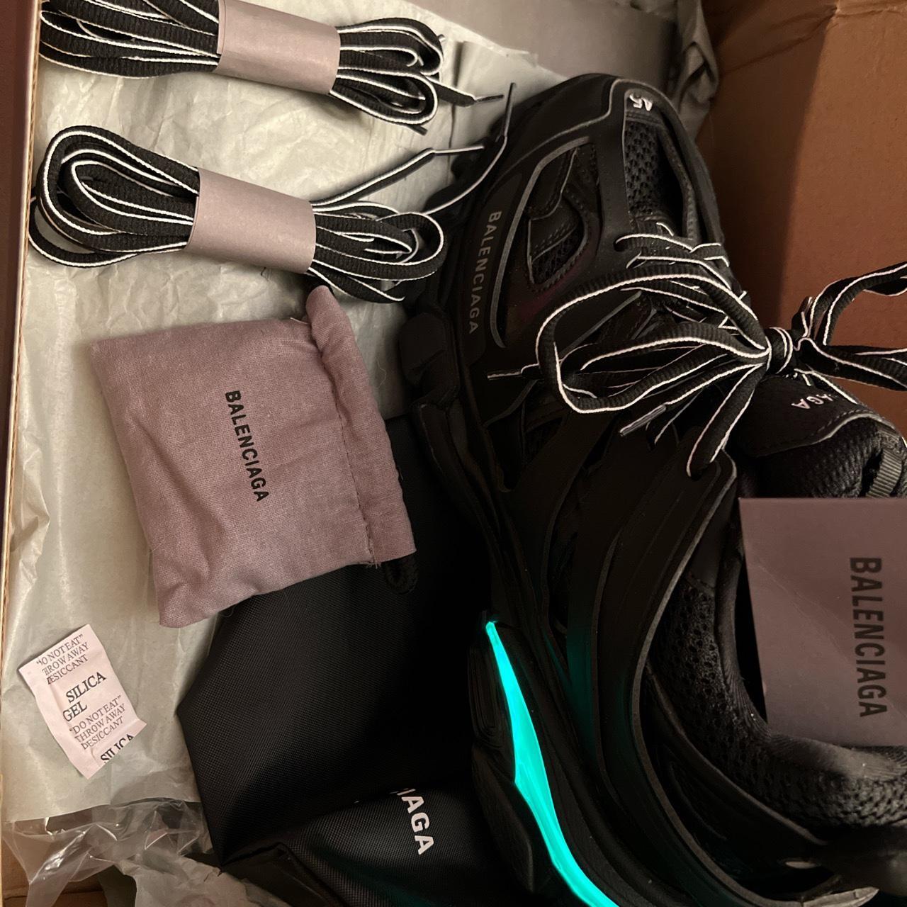 BALENCIAGA TRACK LEDS Original box , charger and... - Depop