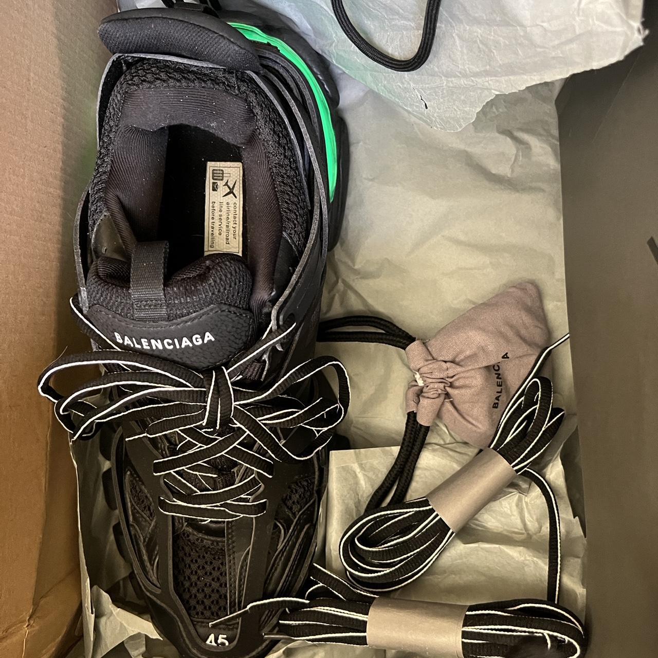 BALENCIAGA TRACK LEDS Original box , charger and... - Depop