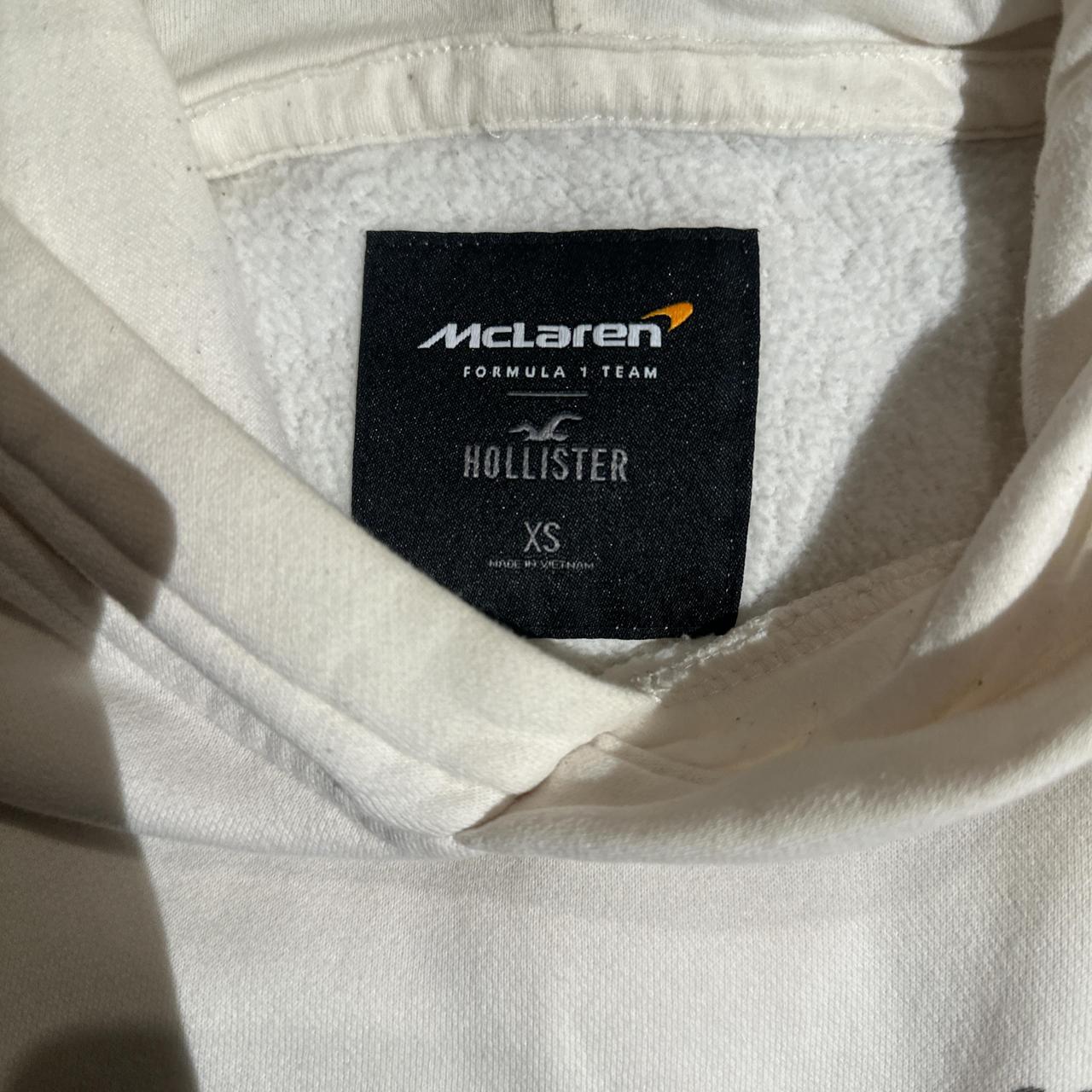 White McLaren F1 hoodie #racing #motorsport | Depop