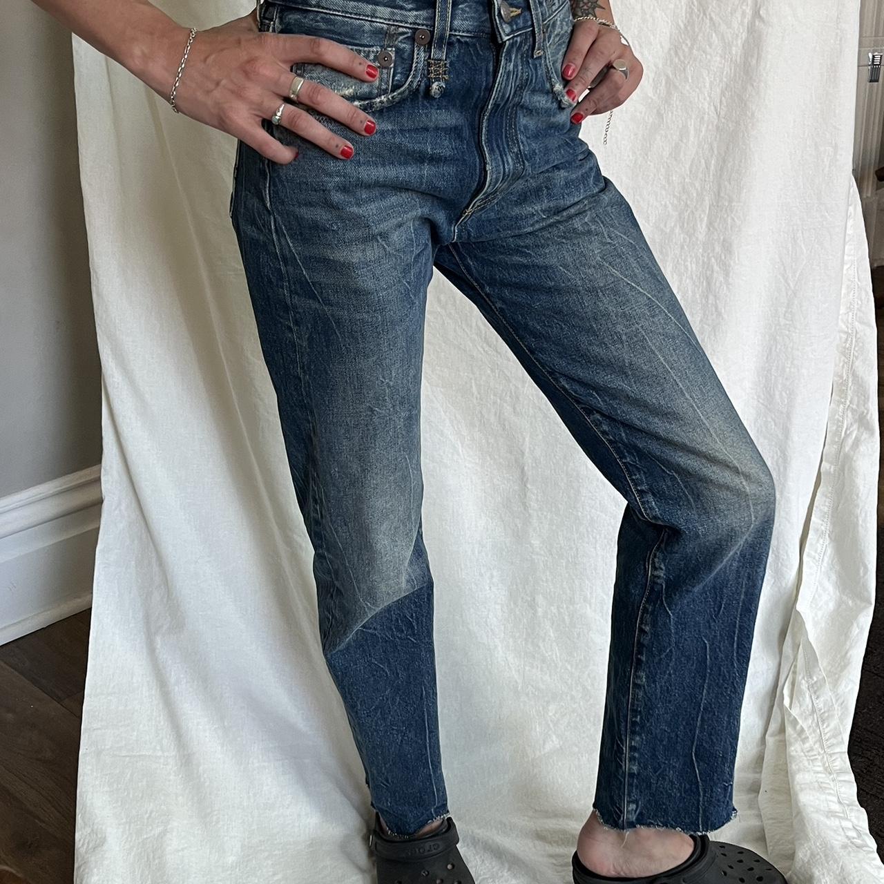 R13 Women's Blue Jeans | Depop