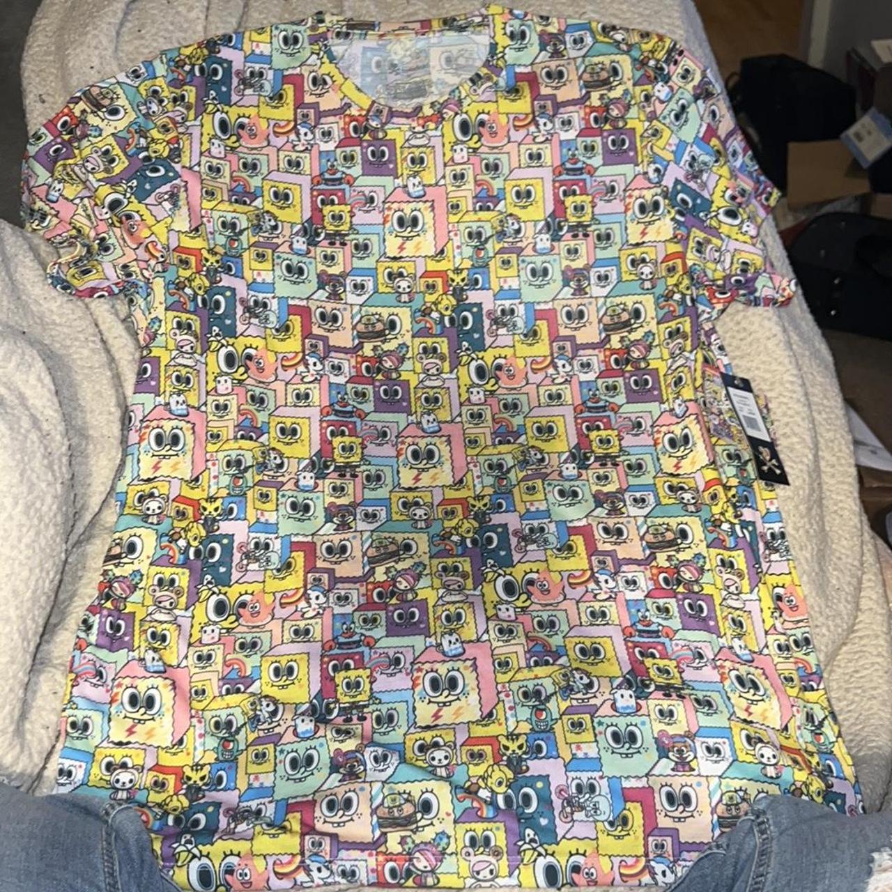 Tokidoki SpongeBob SquarePants collaboration tee... - Depop