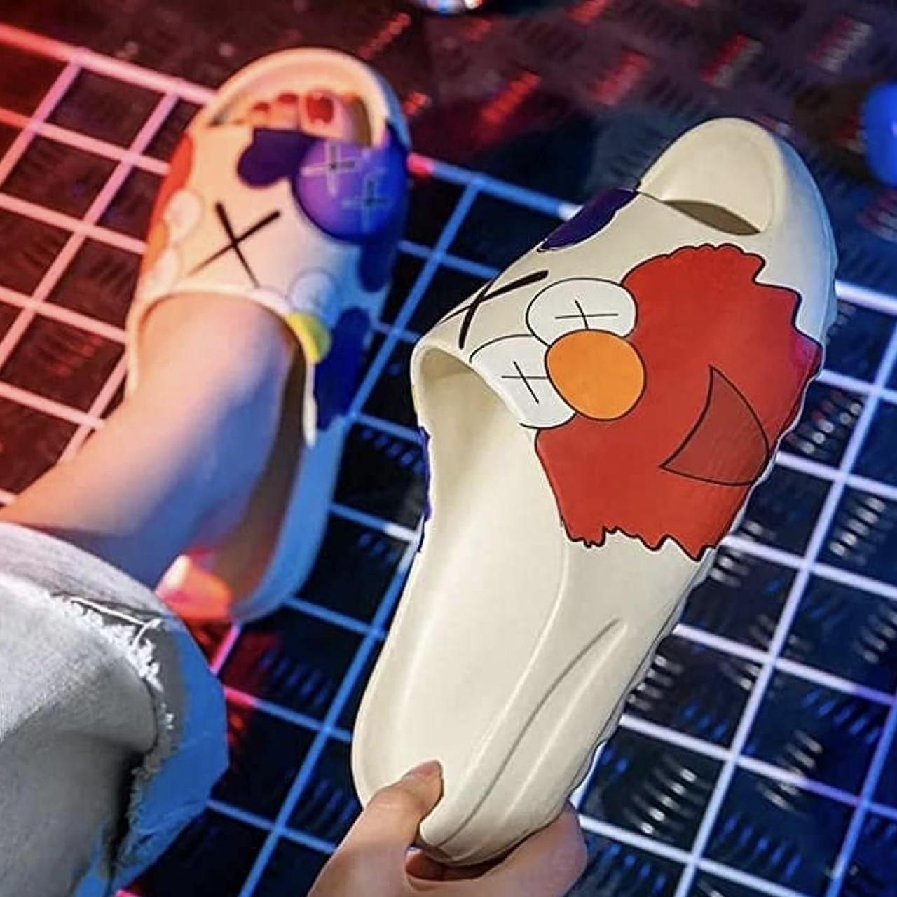 Kaws Slides Dead stock Most sizes available - Depop