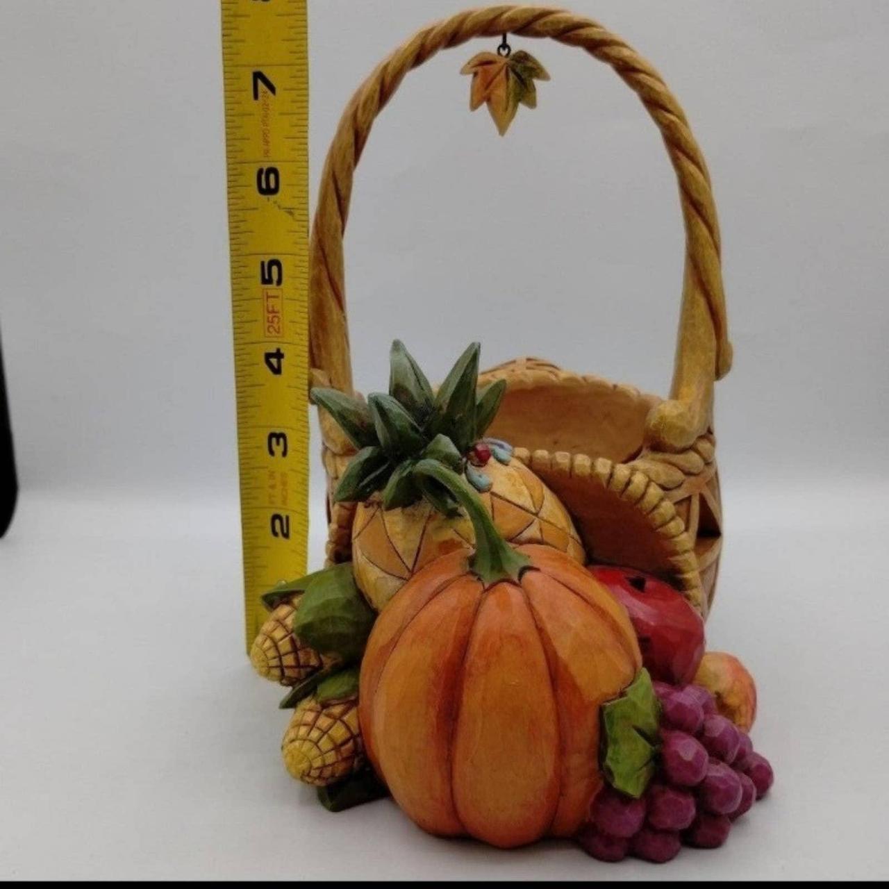 Jim Shore Heartwood Creek Thanksgiving Cornucopia... - Depop