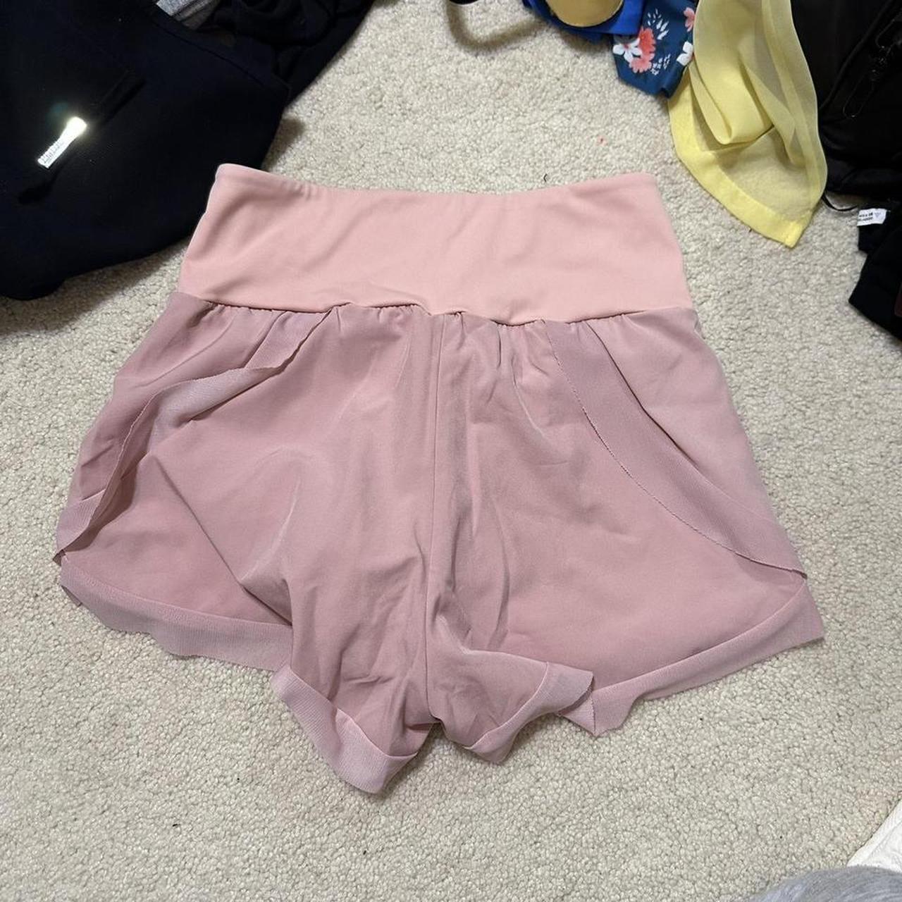 Pink Halara shorts | Depop