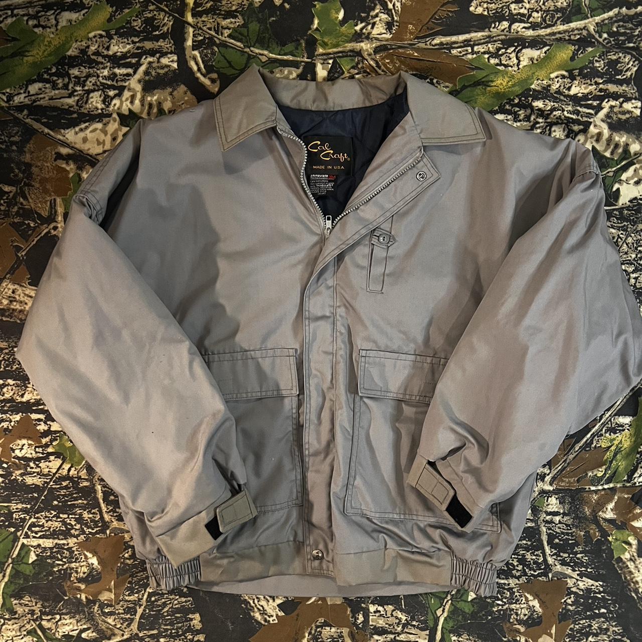 Cal Craft Vintage work style jacket good Condition... - Depop