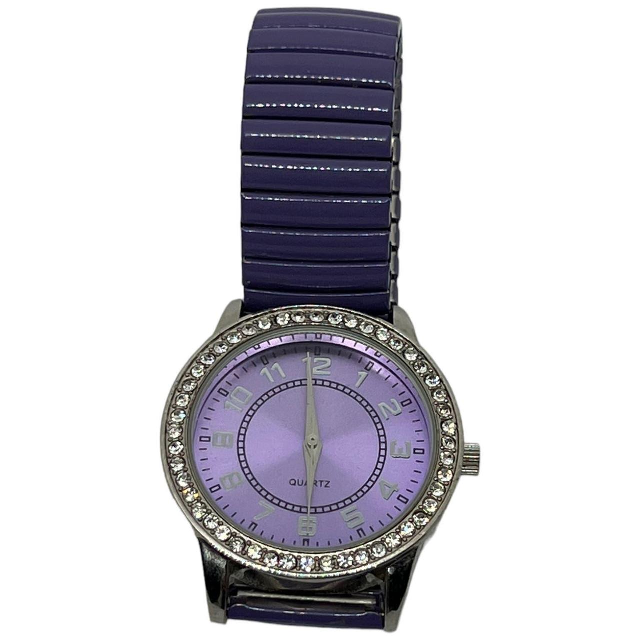 AVON purple stretch watch untested... - Depop