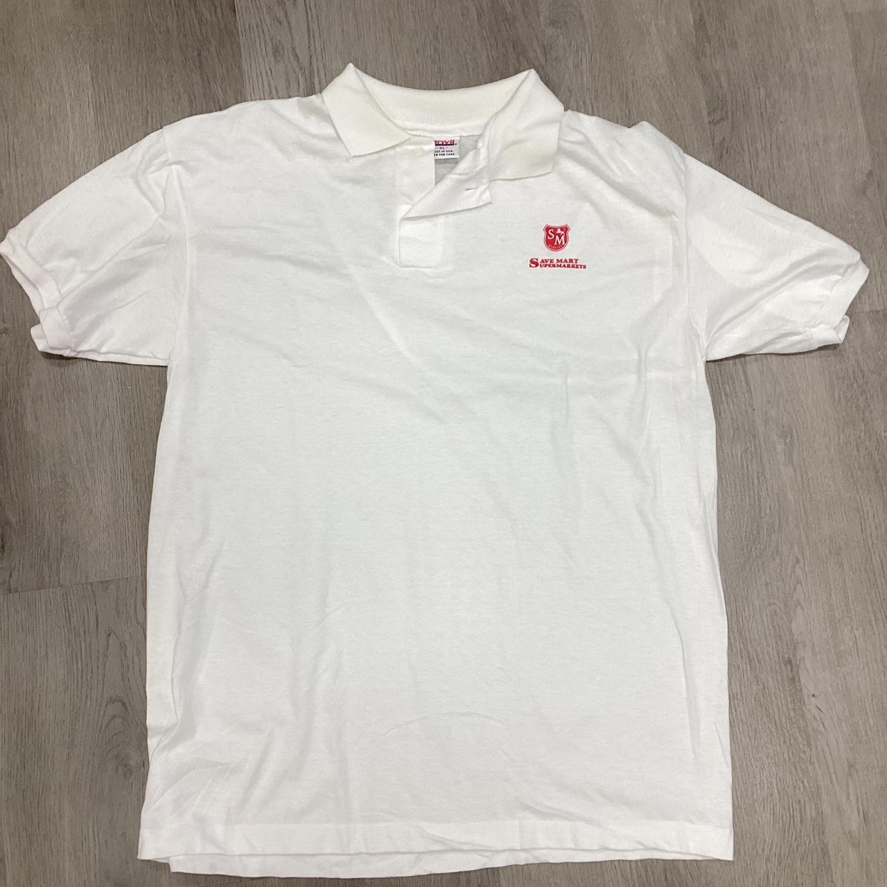 Save Mart Supermarkets employee polo, Made in USA... - Depop